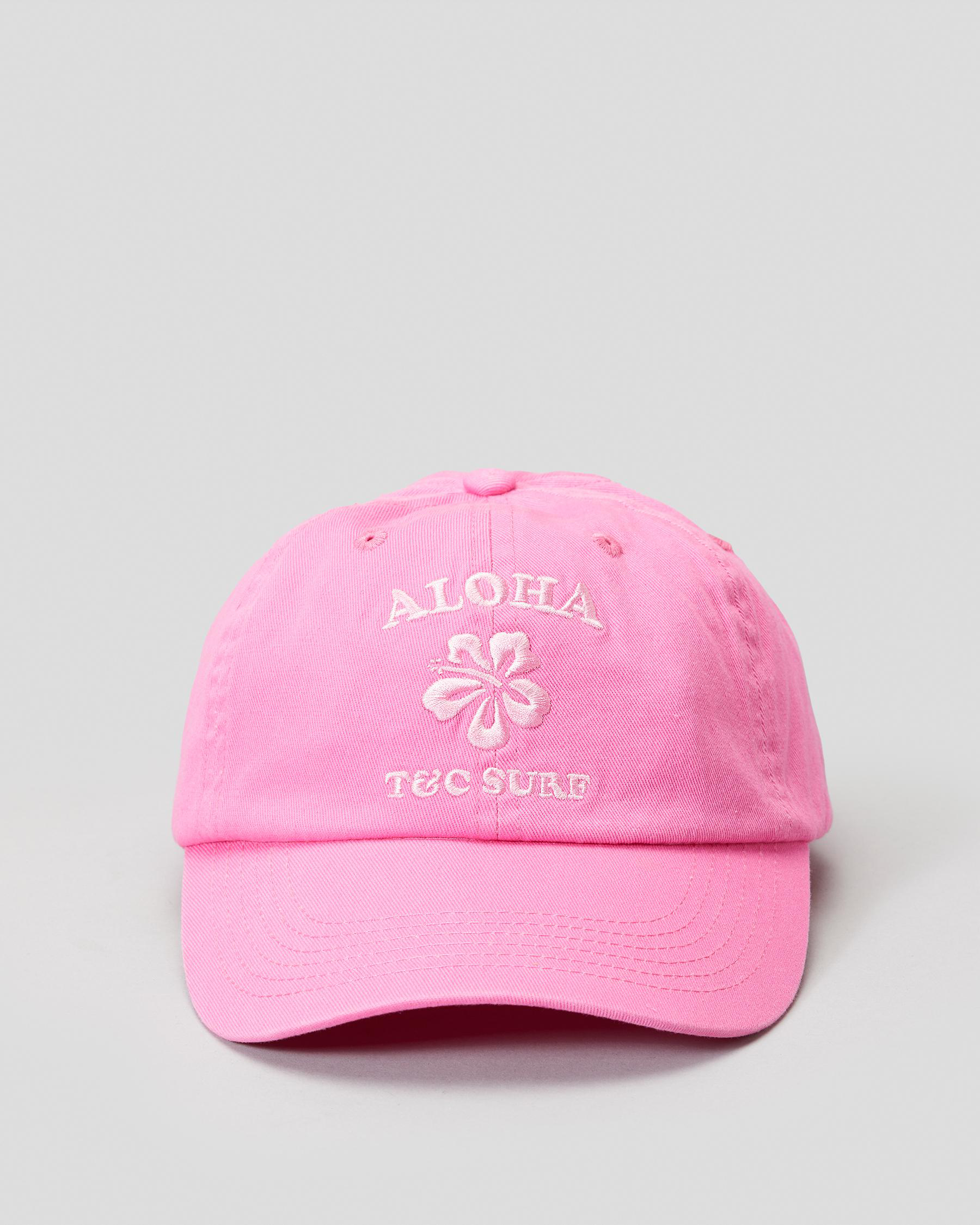 Shop Town & Country Surf Designs Holiday Dad Cap In Washed Pink - Fast ...
