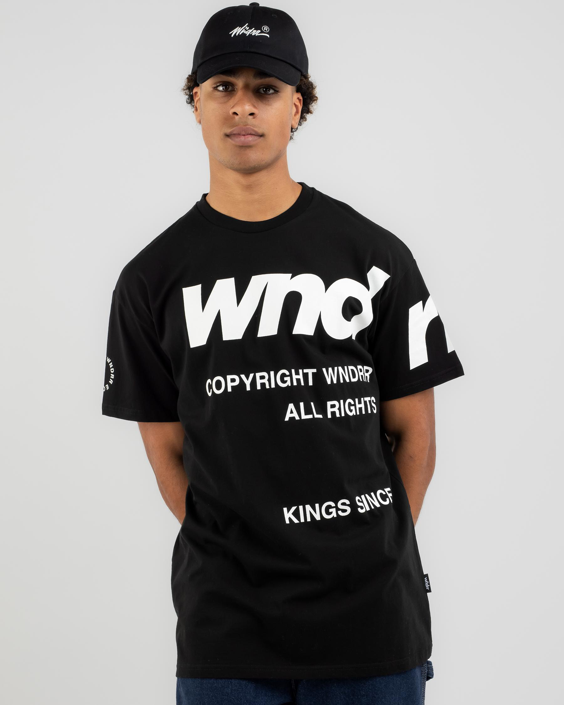 Shop Wndrr Cut Off T-Shirt In Black - Fast Shipping & Easy Returns ...