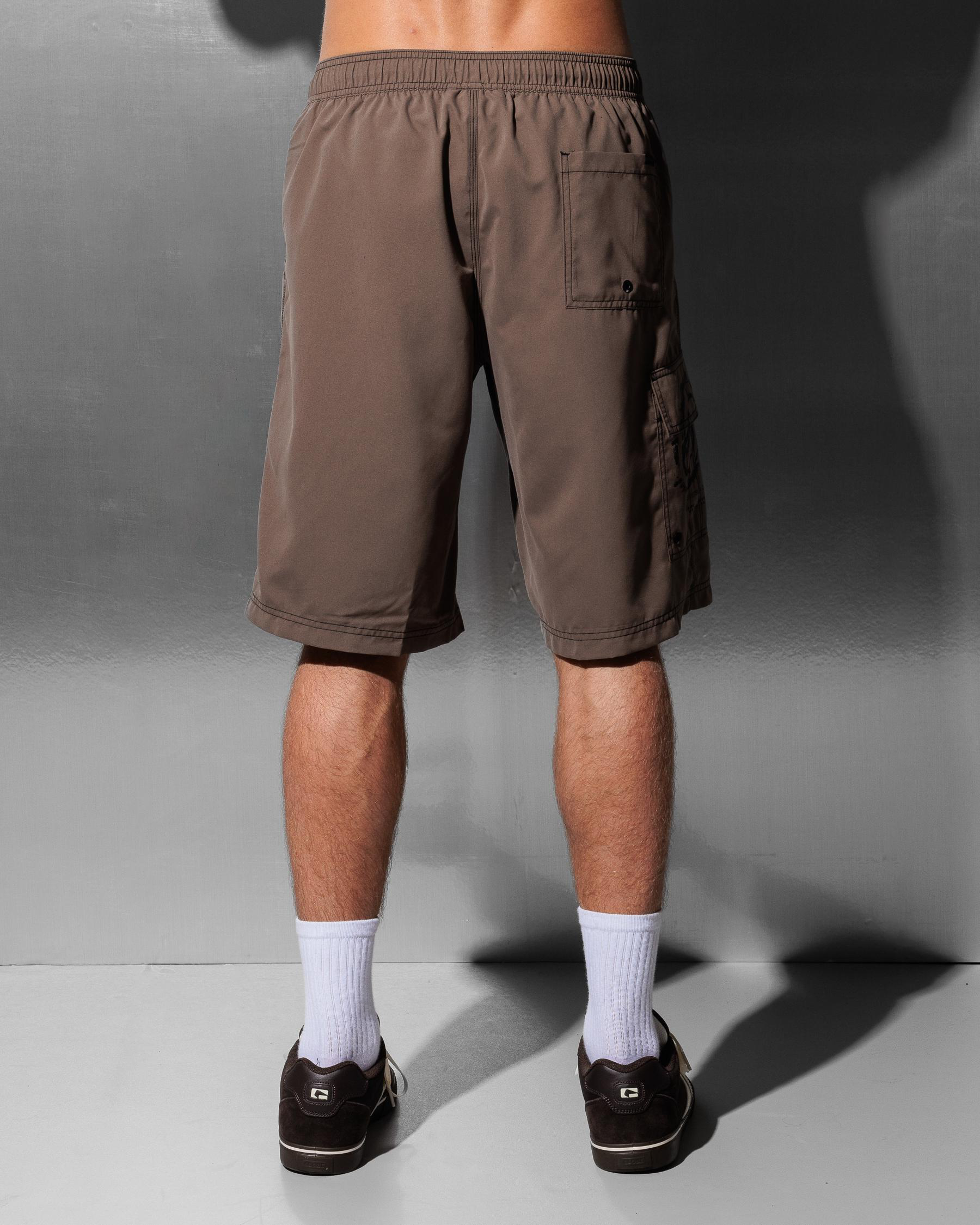 Shop Billabong Throw On Board Shorts In Gravel - Fast Shipping & Easy ...