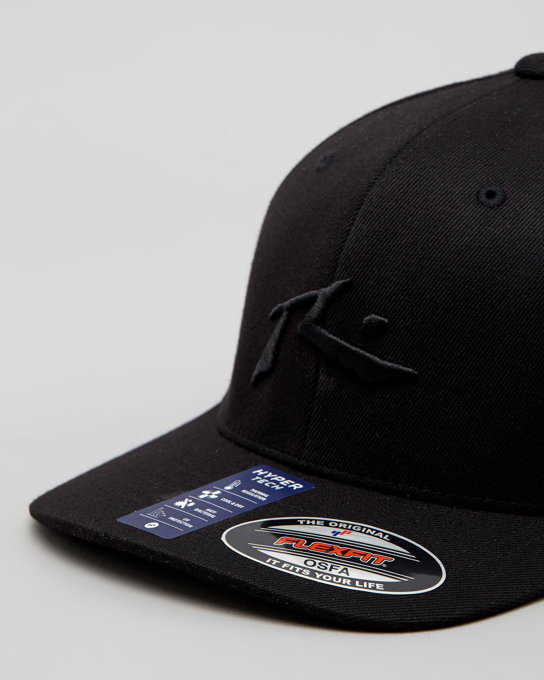Shop Rusty Chronic 4 Flexfit Cap In Black - Fast Shipping & Easy ...