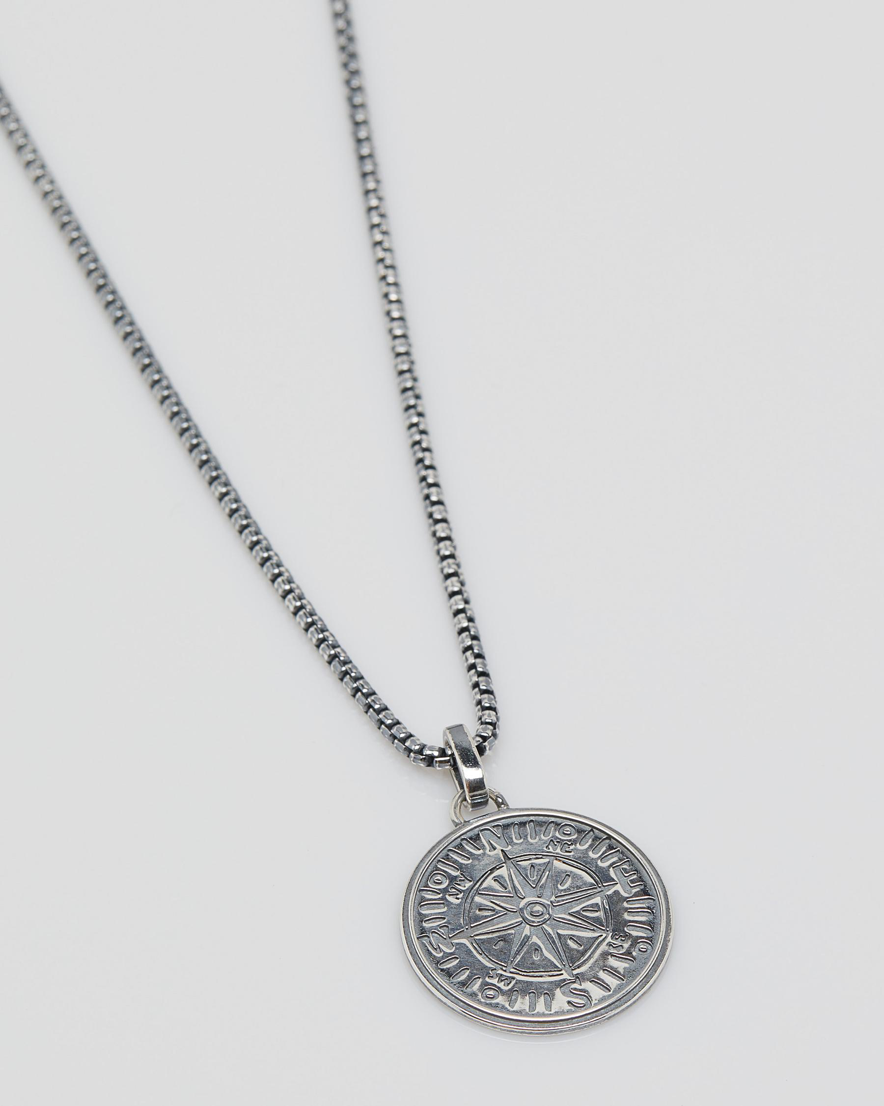 Shop Drift Culture North Necklace In Silver - Fast Shipping & Easy ...