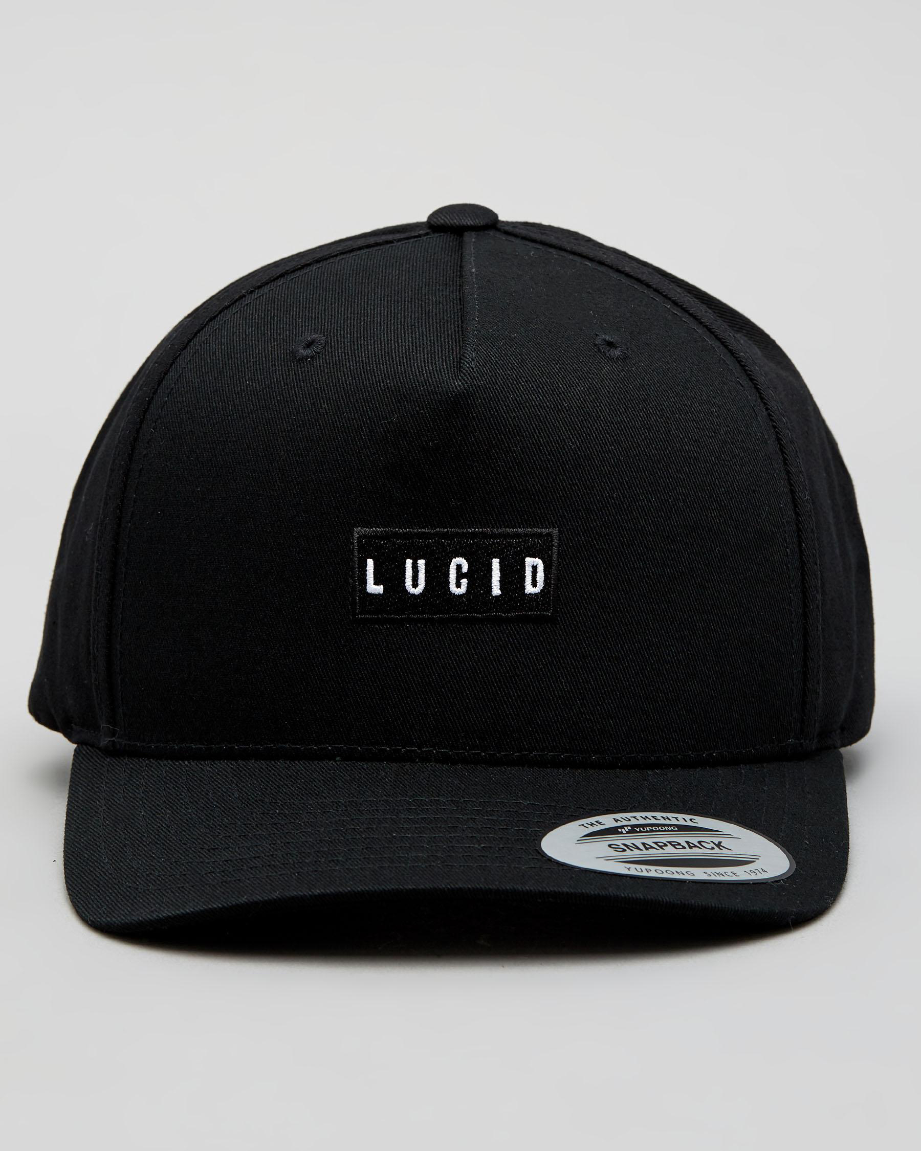 Shop Lucid Instinct Snapback Cap In Black - Fast Shipping & Easy ...