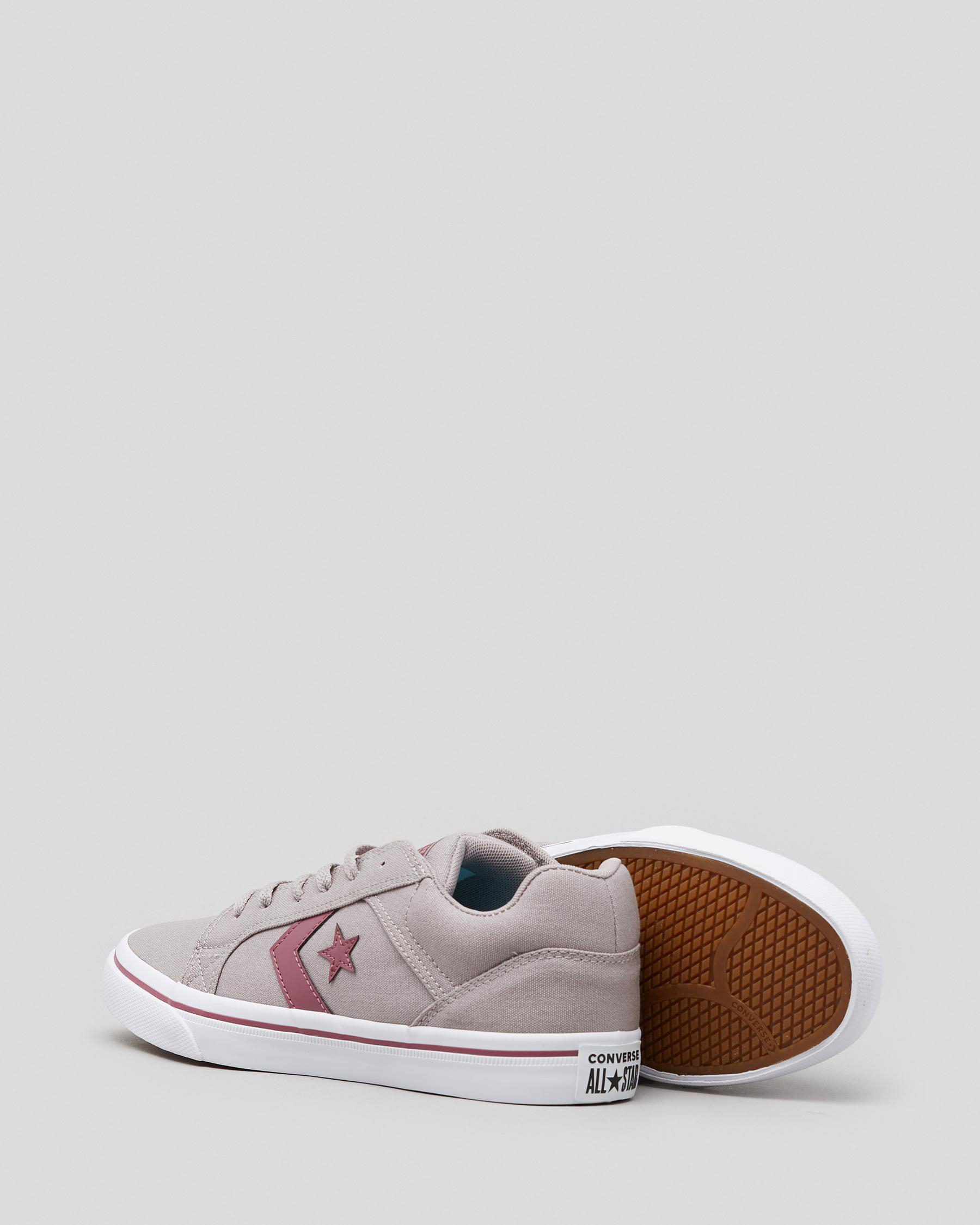 Shop Converse El Distrito 2.0 Shoes In Vapor Mauve/shadowberry/white ...