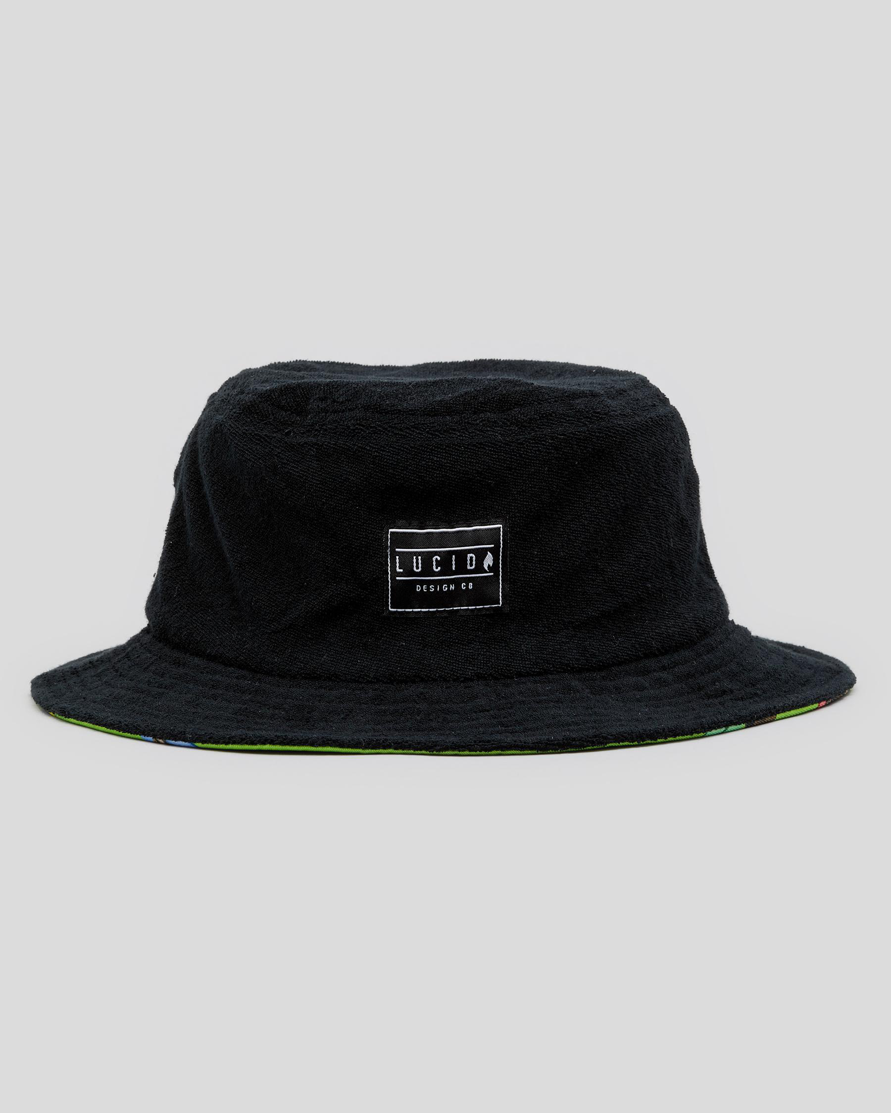 Shop Lucid Good Doggo Reversible Bucket Hat In Fluro Green - Fast ...