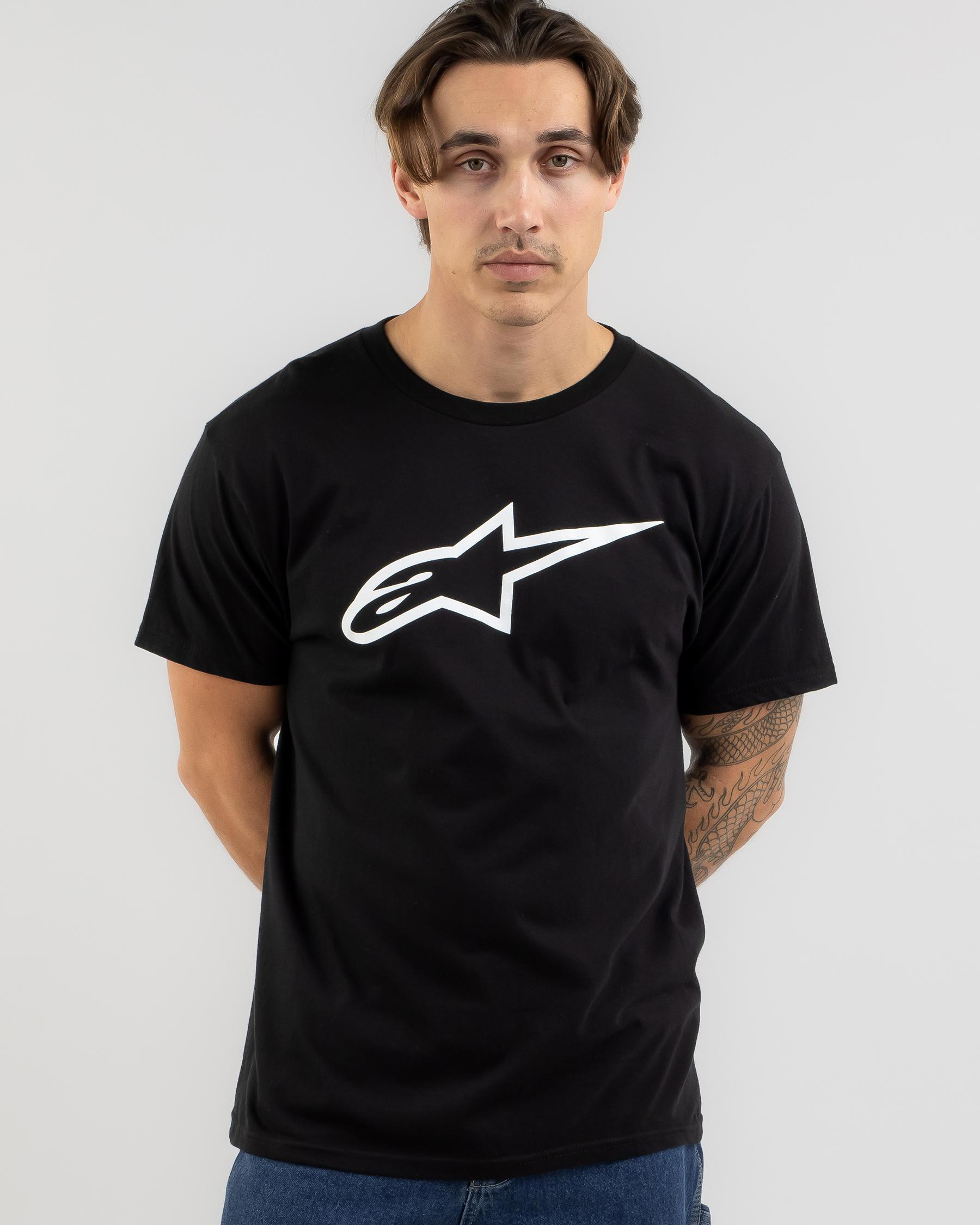 Shop Alpinestars Ageless T-Shirt In Black/white - Fast Shipping & Easy ...
