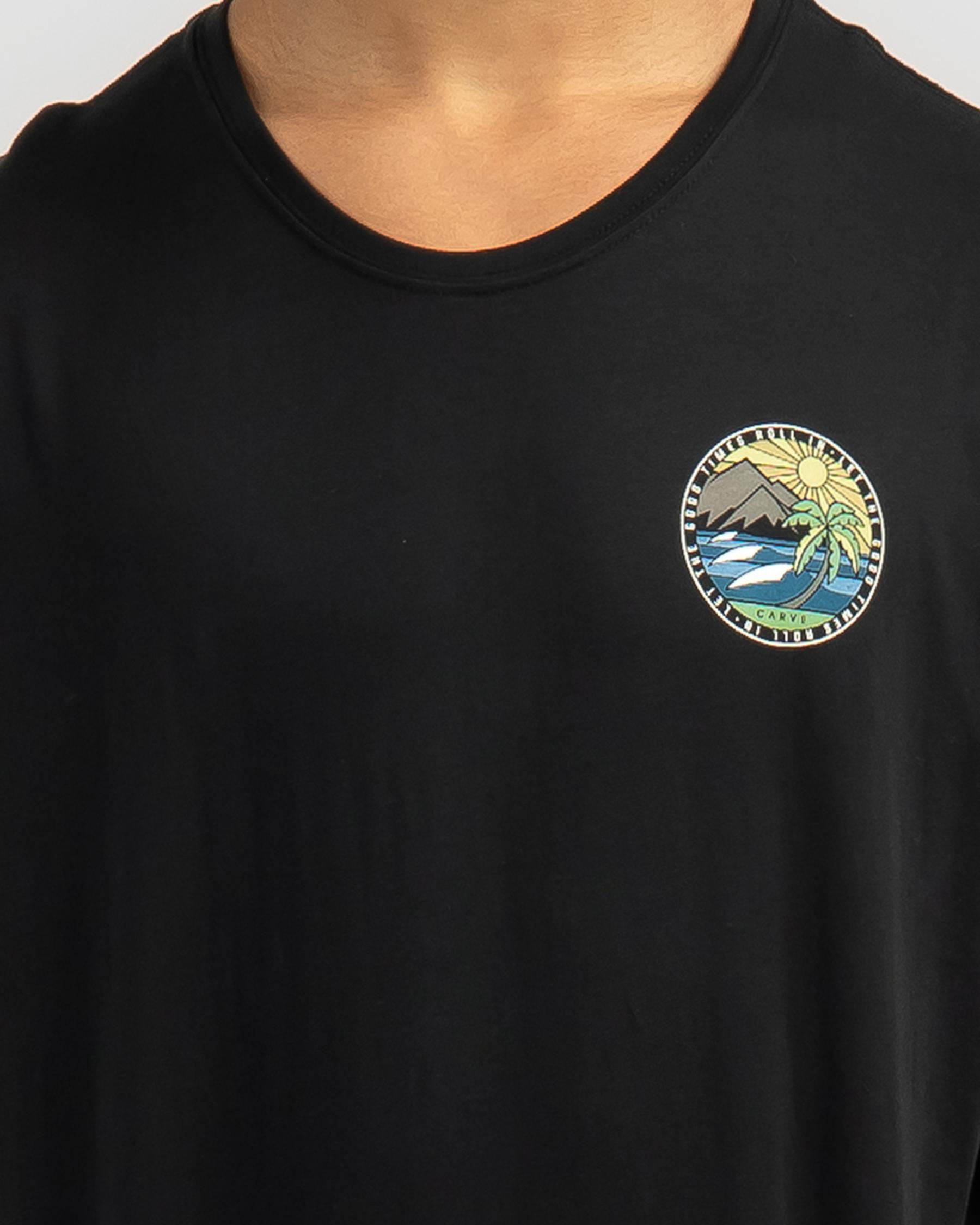 Shop Carve Sun 'N' Surf Muscle Tank In Black - Fast Shipping & Easy ...