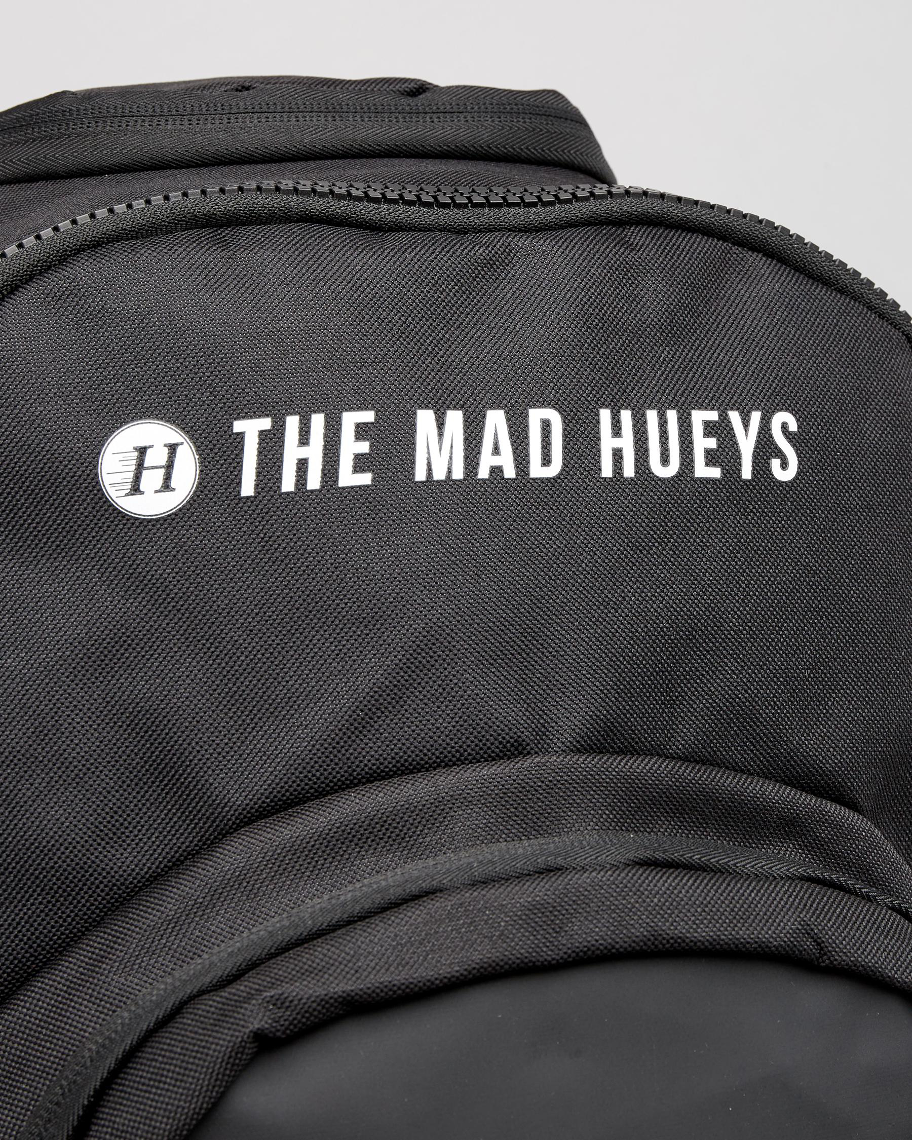 Shop The Mad Hueys The All Nighter 3 Backpack In Black - Fast Shipping ...