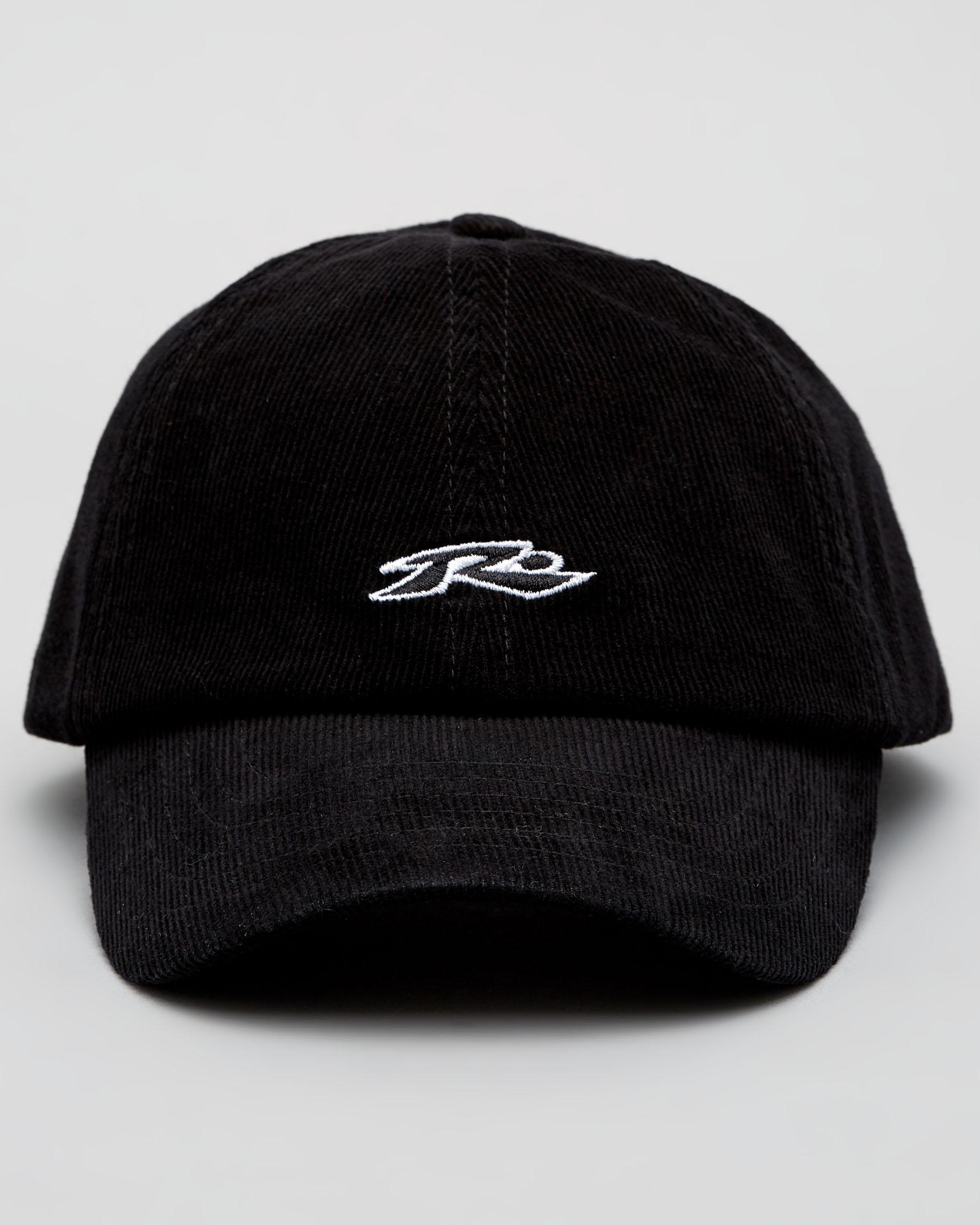 Shop Rusty Boys' Rage Textured Adjustable Cap In Black - Fast Shipping ...