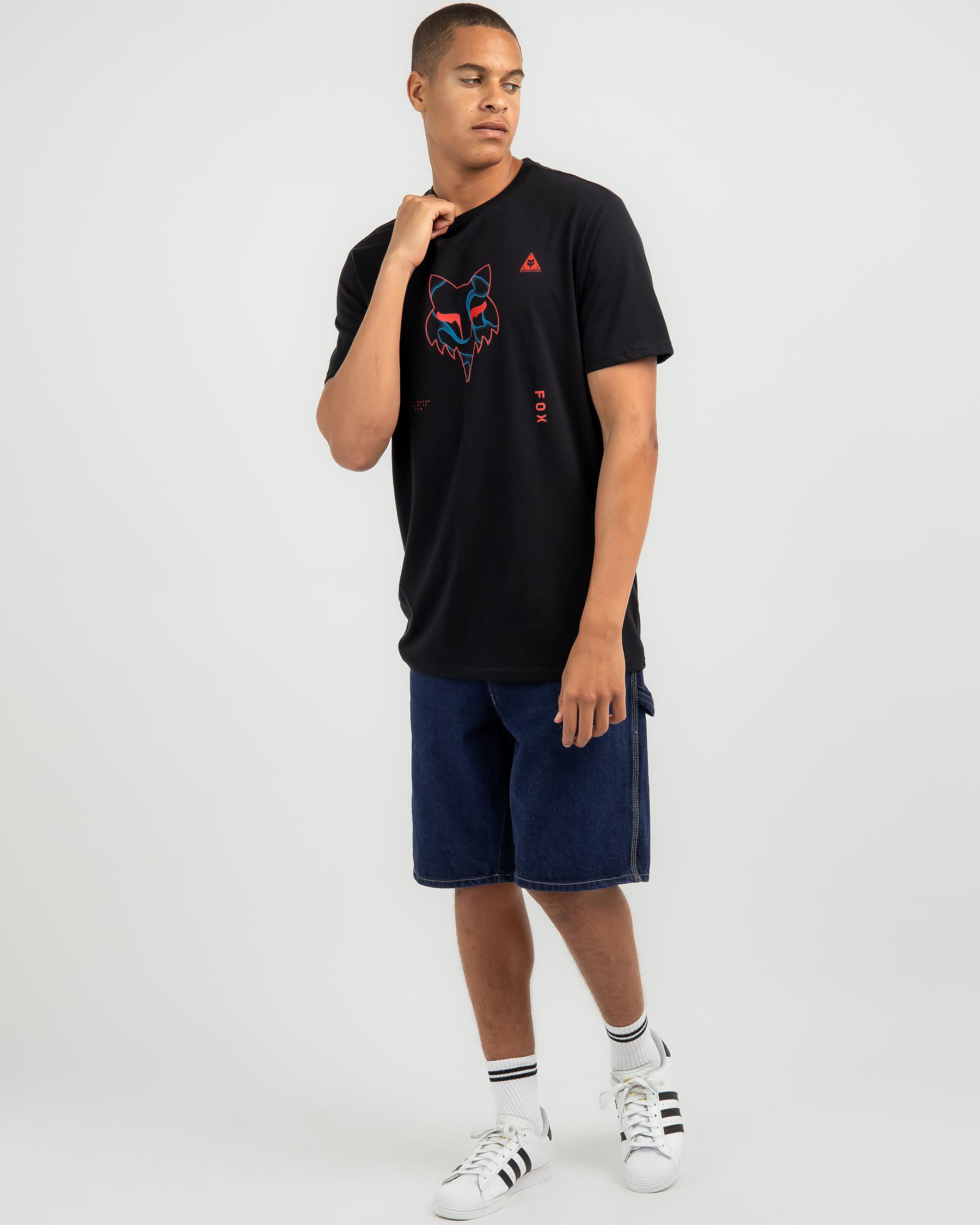 Shop Fox Withered Premium T-Shirt In Black - Fast Shipping & Easy ...