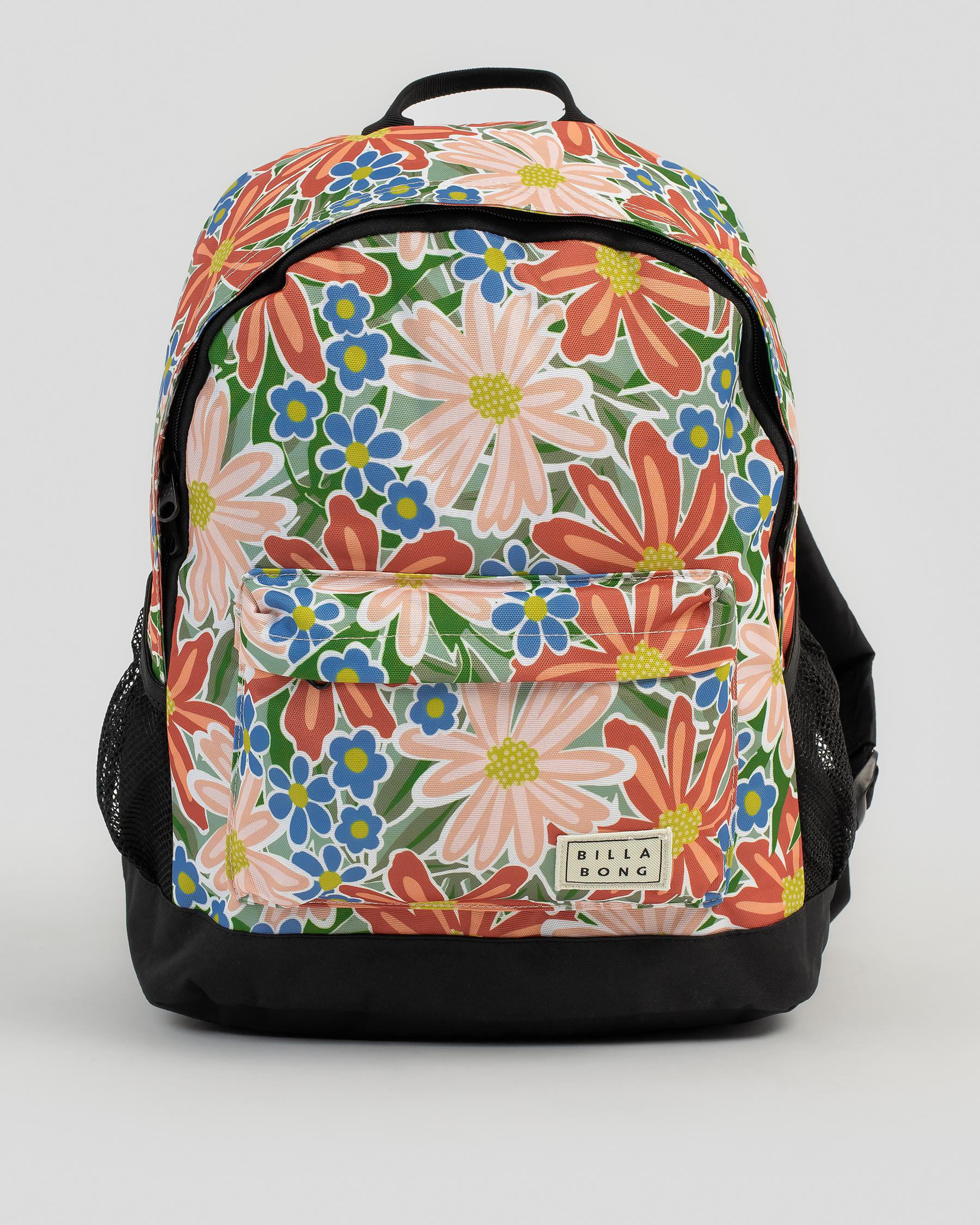 Shop Billabong Zippy Tiki Backpack In Just Peachy - Fast Shipping ...