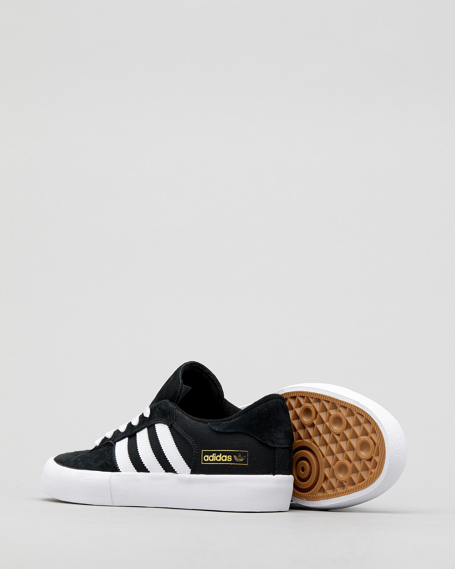 Shop adidas Matchbreak Super Shoes In Core Black/ftwr White/gol - Fast ...