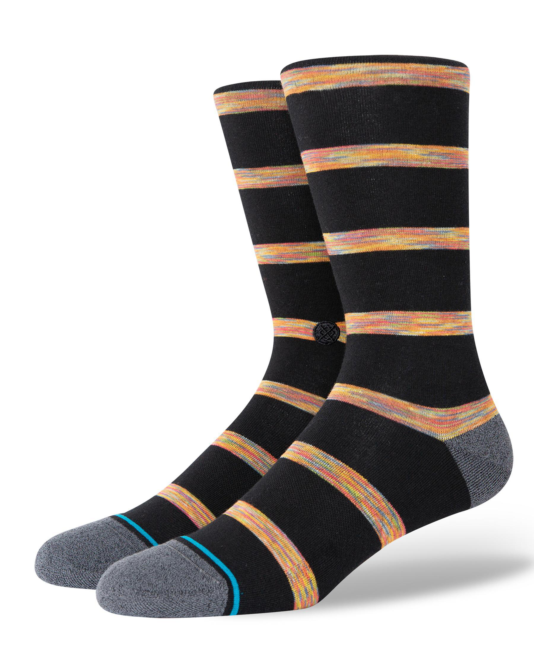 Shop Stance Mr Hodges Socks In Black - Fast Shipping & Easy Returns ...