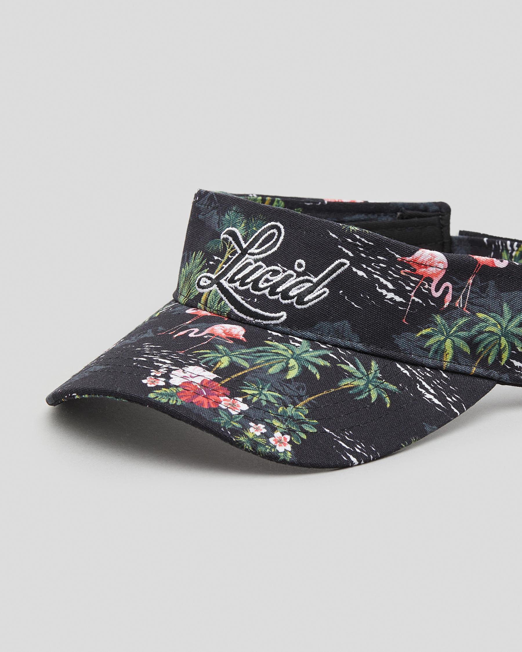 Shop Lucid Arcadia Visor In Floral - Fast Shipping & Easy Returns ...