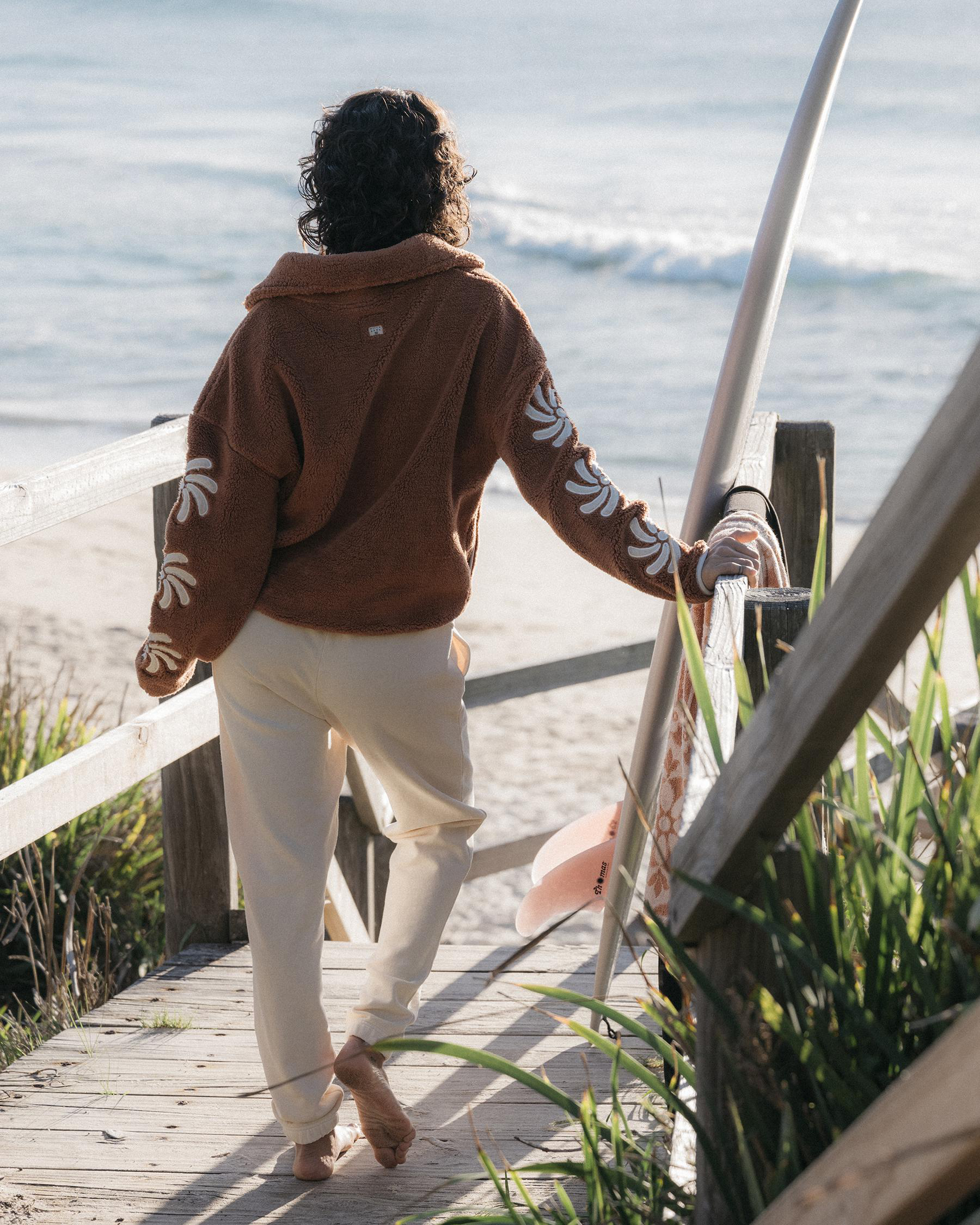 Shop Billabong Sun Fun Sweatshirt In Sunburnt - Fast Shipping & Easy ...