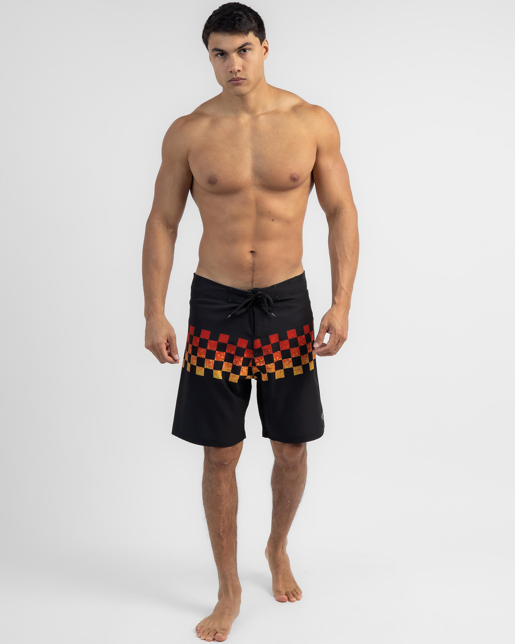 Shop Unit Magma Board Shorts In Black - Fast Shipping & Easy Returns ...