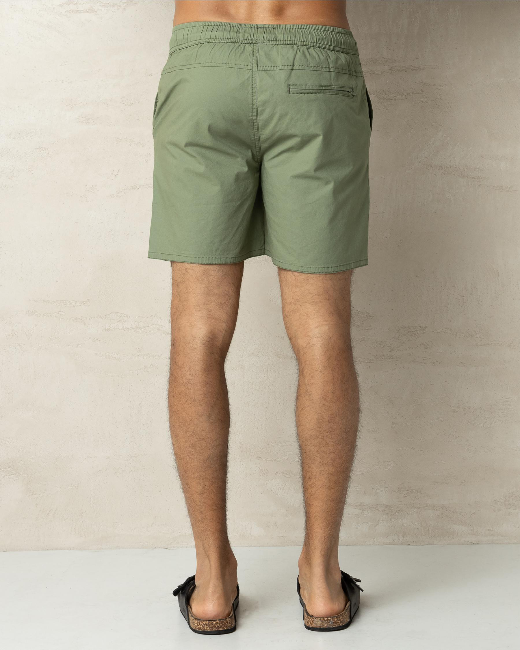 Shop Salty Life Gradual Elastic Waist Shorts In Washed Sage - Fast ...
