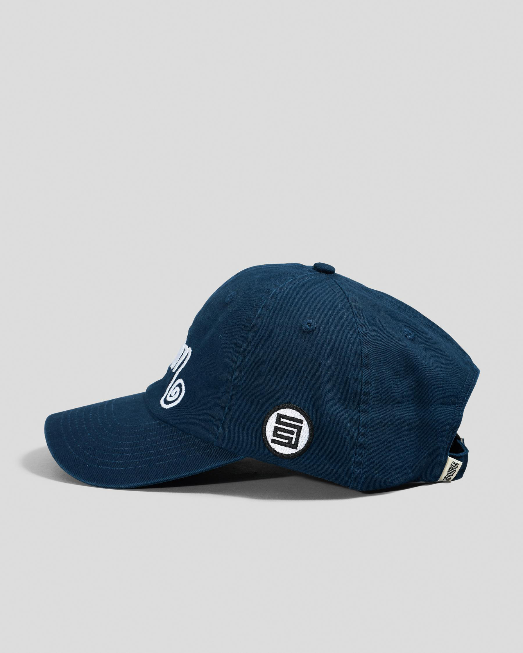 Shop S-Double Shawn Script Strapback Cap In Navy - Fast Shipping & Easy ...