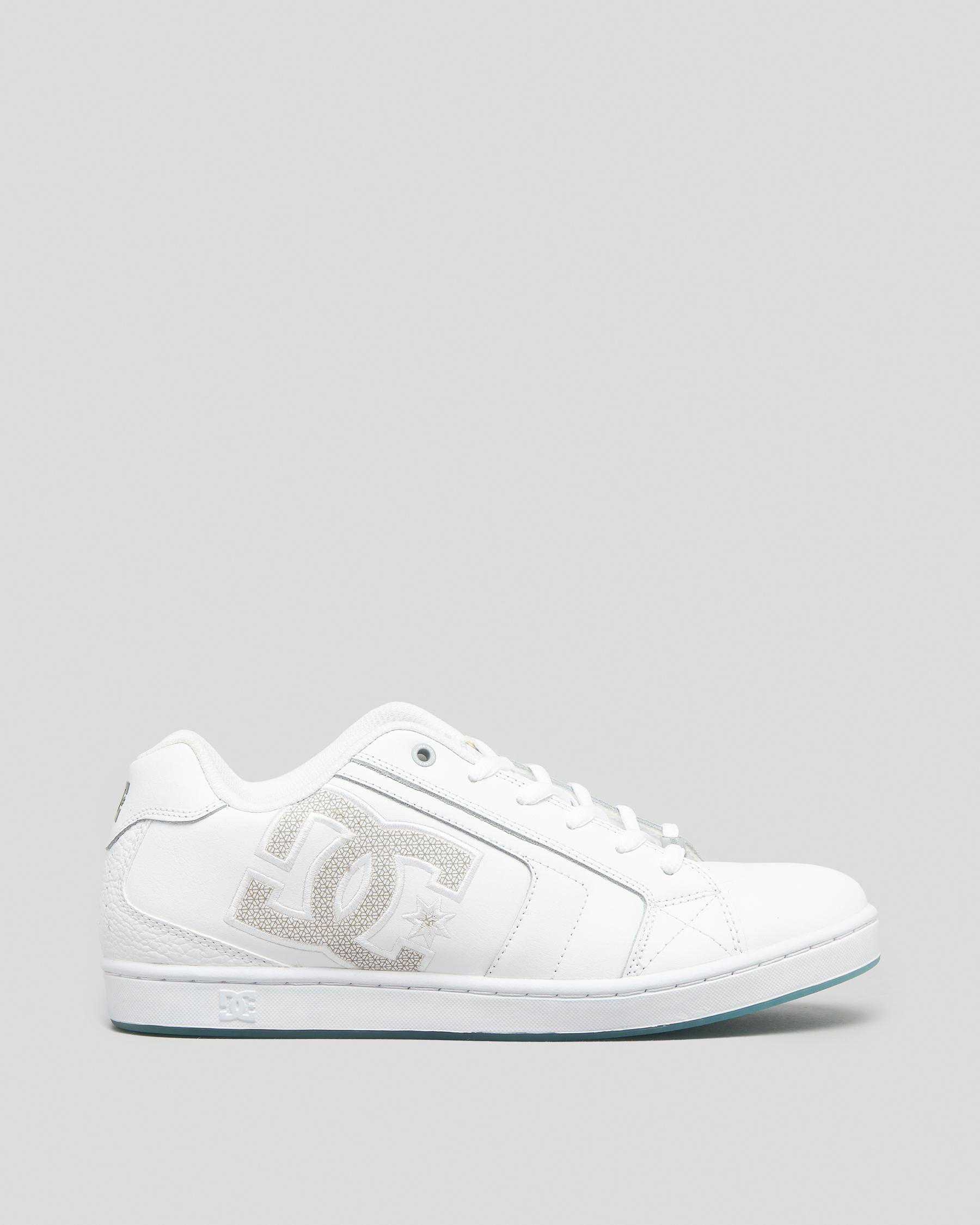 Shop DC Shoes Net LE Shoes In White/grey - Fast Shipping & Easy Returns ...