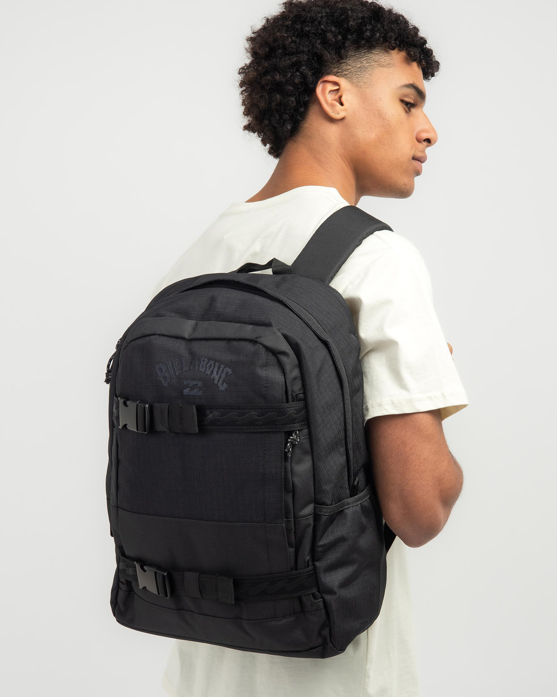 Shop Billabong Command Stash Backpack In Black - Fast Shipping & Easy ...