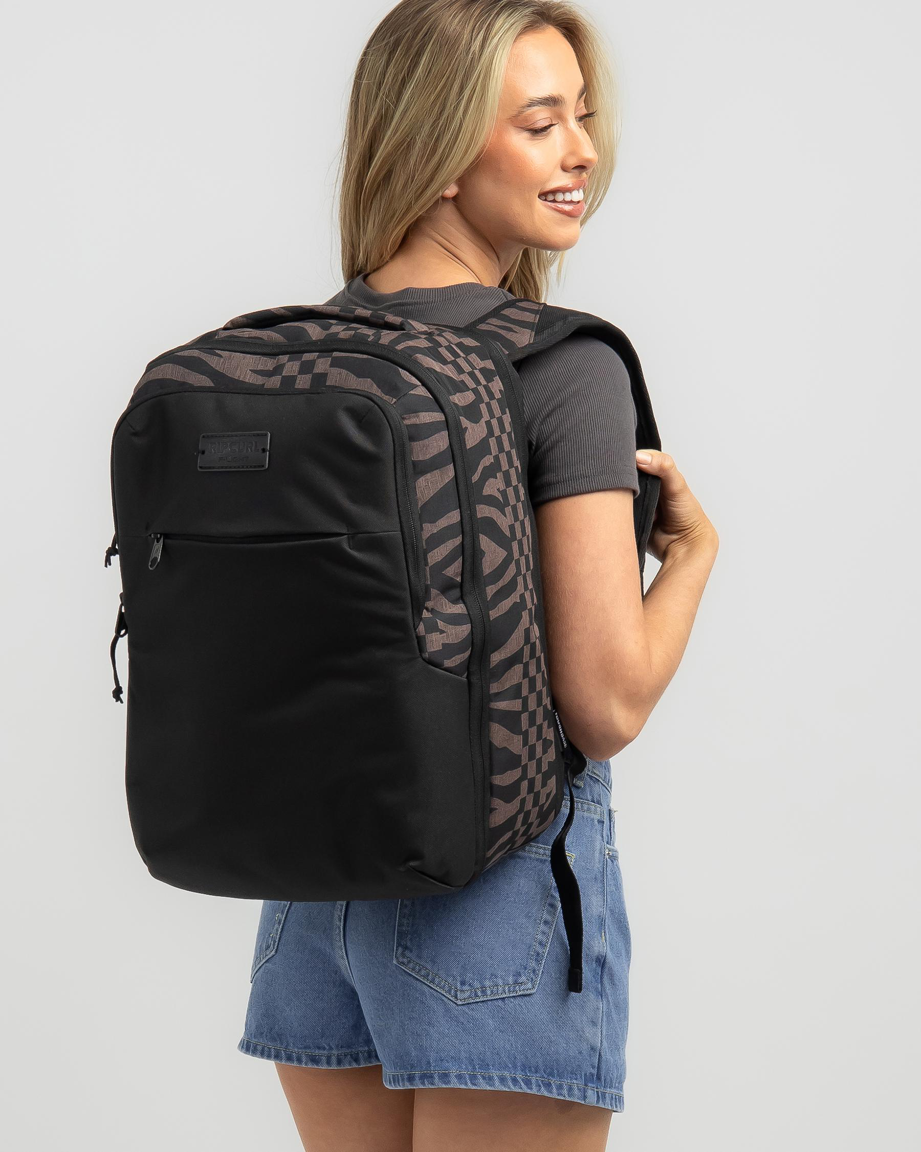 Shop Rip Curl F-light Weekender Sun Tribe Backpack In Brown - Fast ...