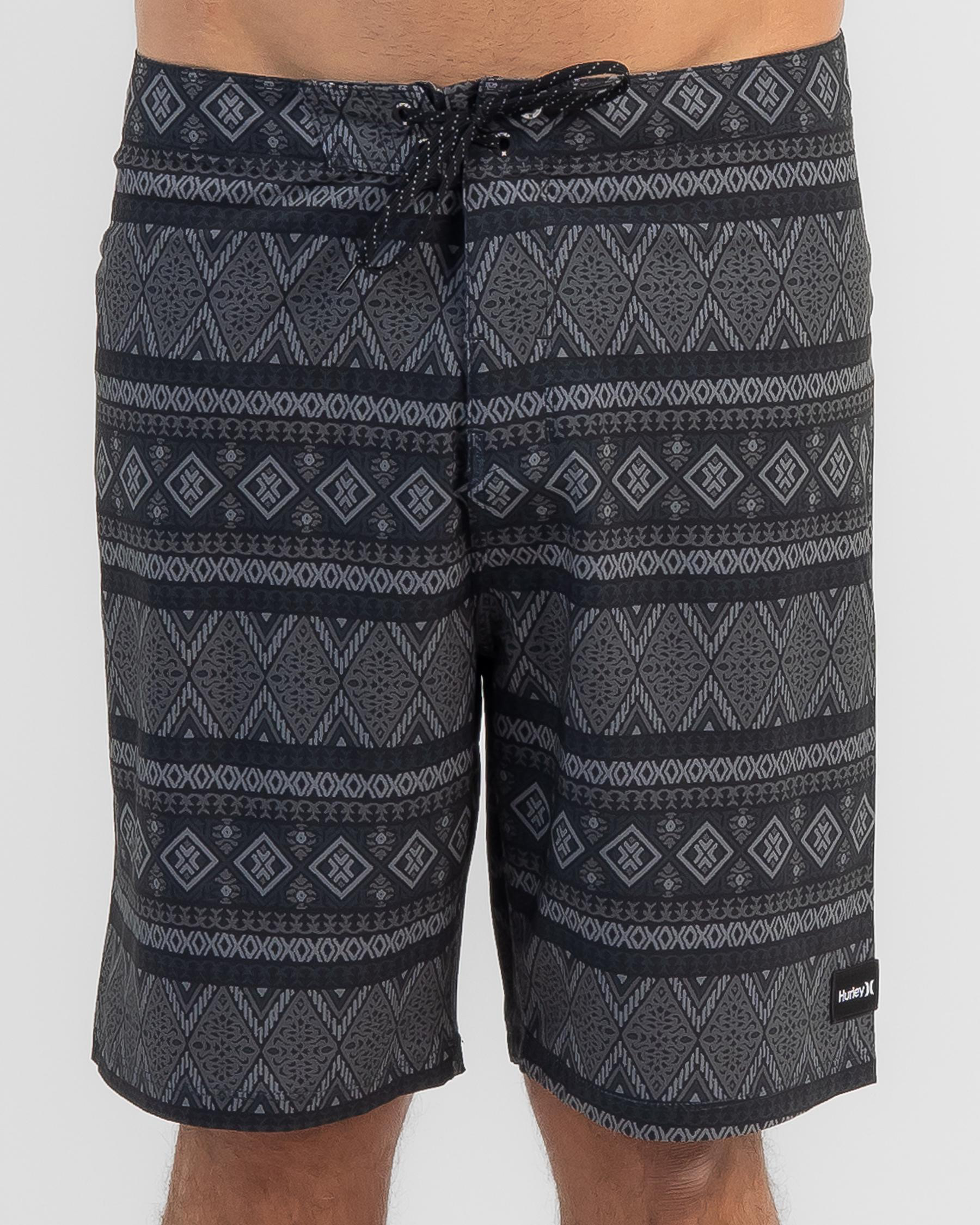 Shop Hurley Phantom Weekender Board Shorts In Dark Stone Grey - Fast ...