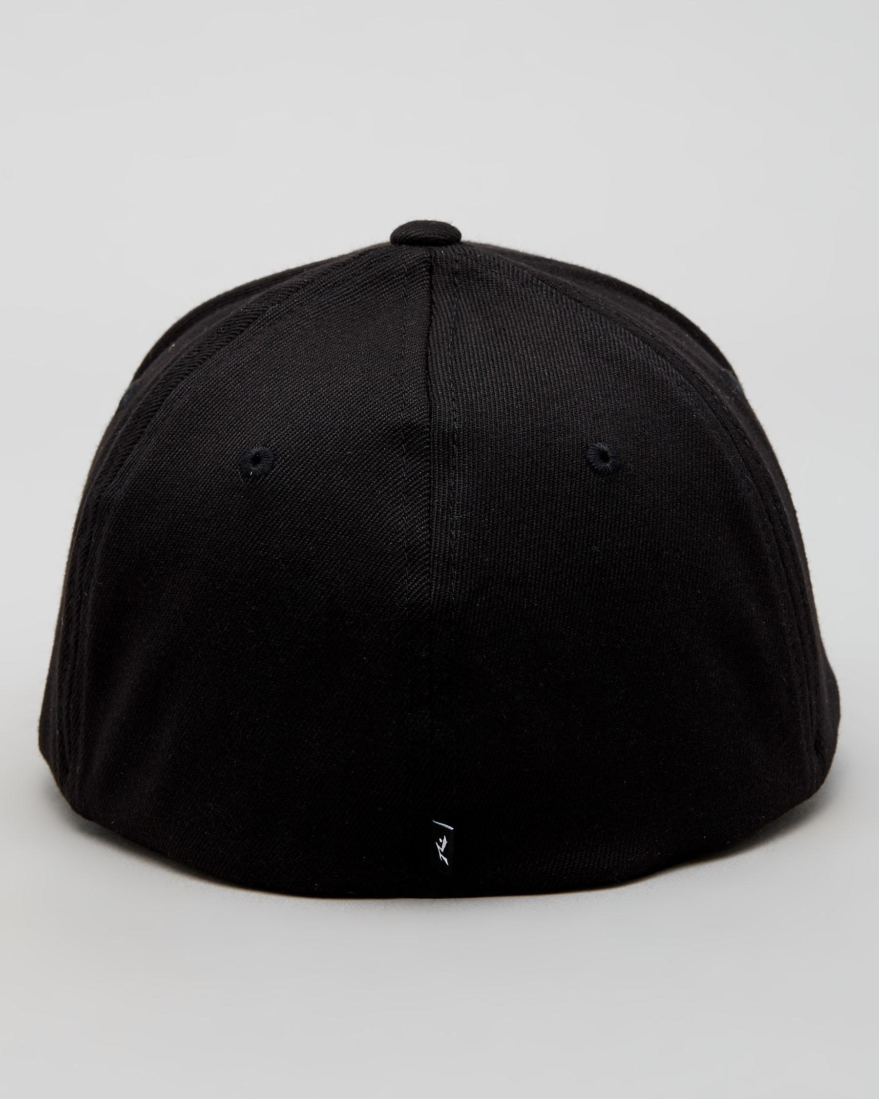 Shop Rusty Chronic 4 Flexfit Cap In Black - Fast Shipping & Easy ...