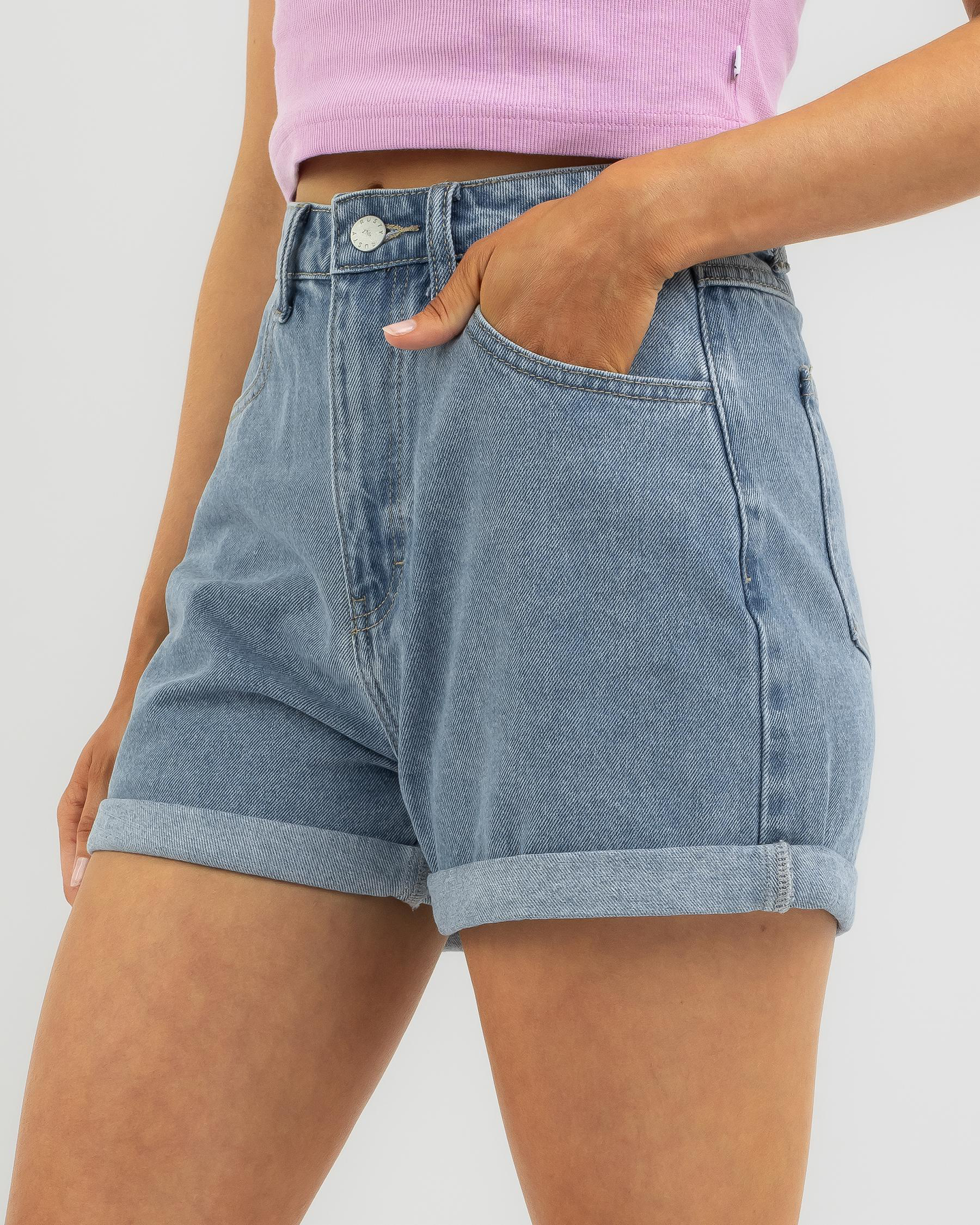 Shop Rusty Cyprus Shorts In Blue Lagoon - Fast Shipping & Easy Returns ...