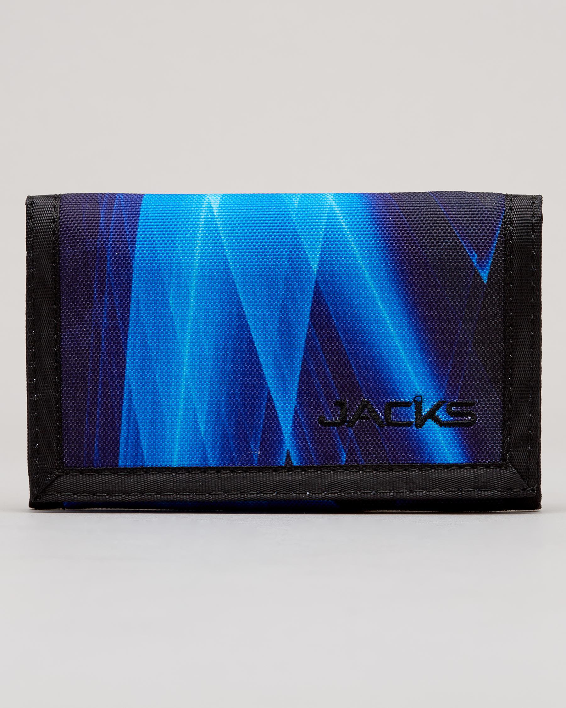 Shop Jacks Immobilize Velcro Wallet In Blue - Fast Shipping & Easy ...