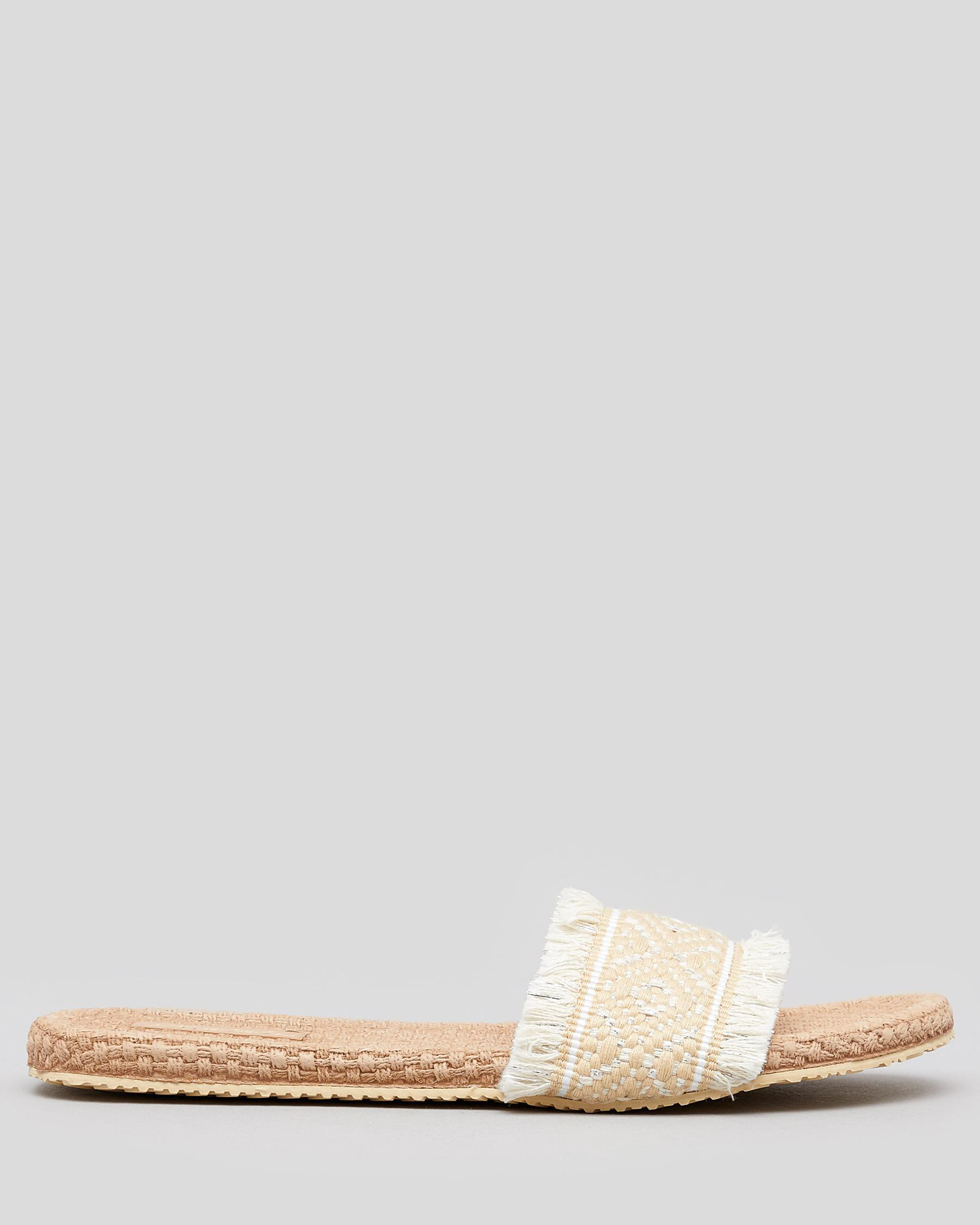 Shop Mooloola Rockpool Sandals In Natural - Fast Shipping & Easy ...