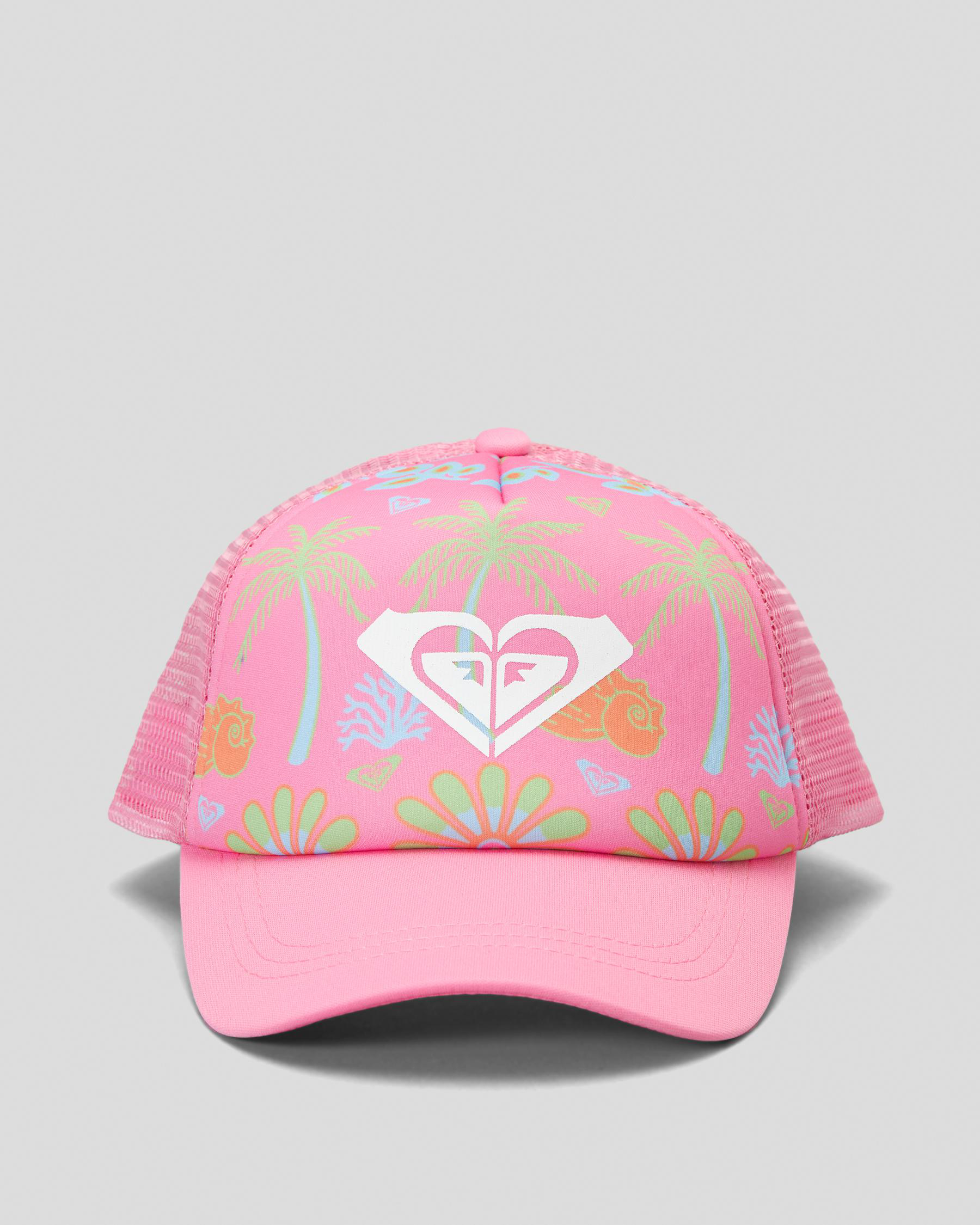 Roxy Girls' Sweet Emotions Trucker Cap In Sachet Pink Beach - FREE ...