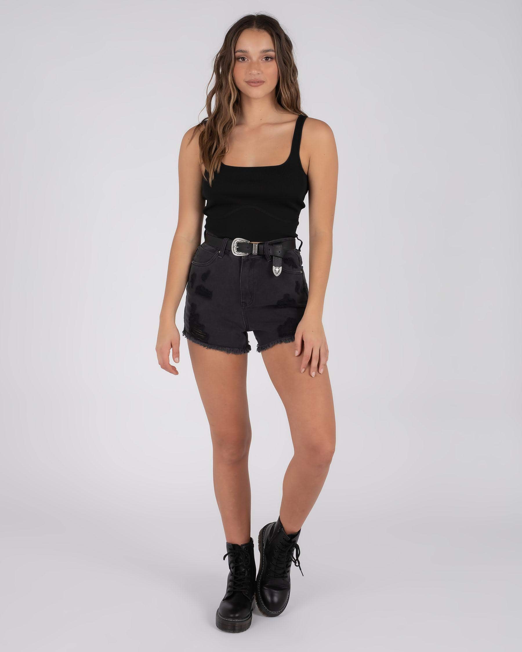 Shop Ava And Ever Chelsea Girls Knit Top In Black - Fast Shipping ...