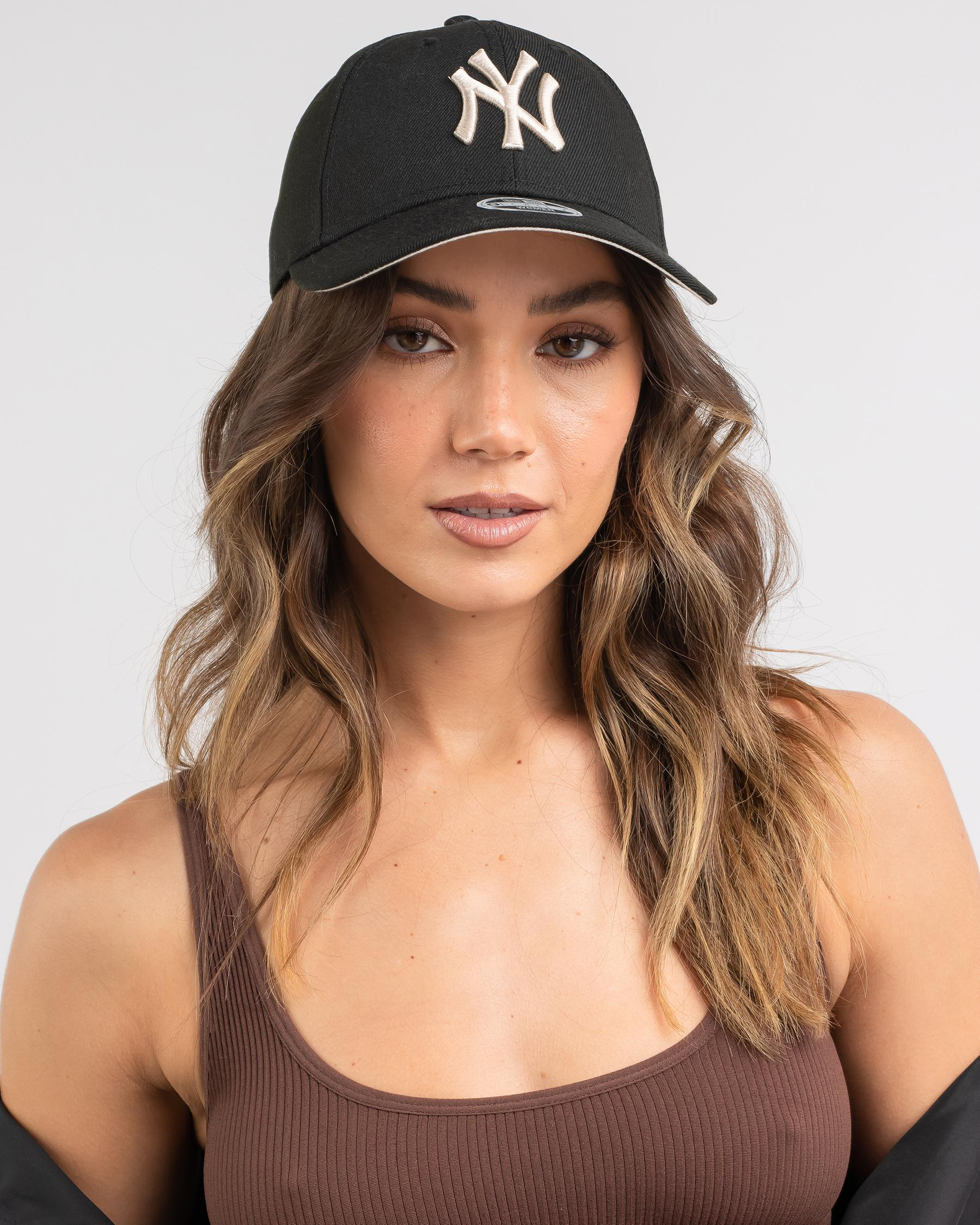 Shop New Era NY Yankees Cap In Black/stone - Fast Shipping & Easy ...