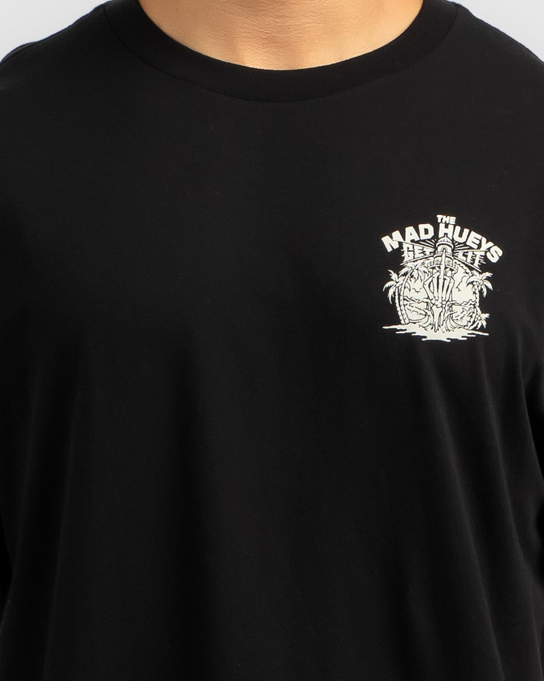 Shop The Mad Hueys Get Lit T-Shirt In Black - Fast Shipping & Easy ...