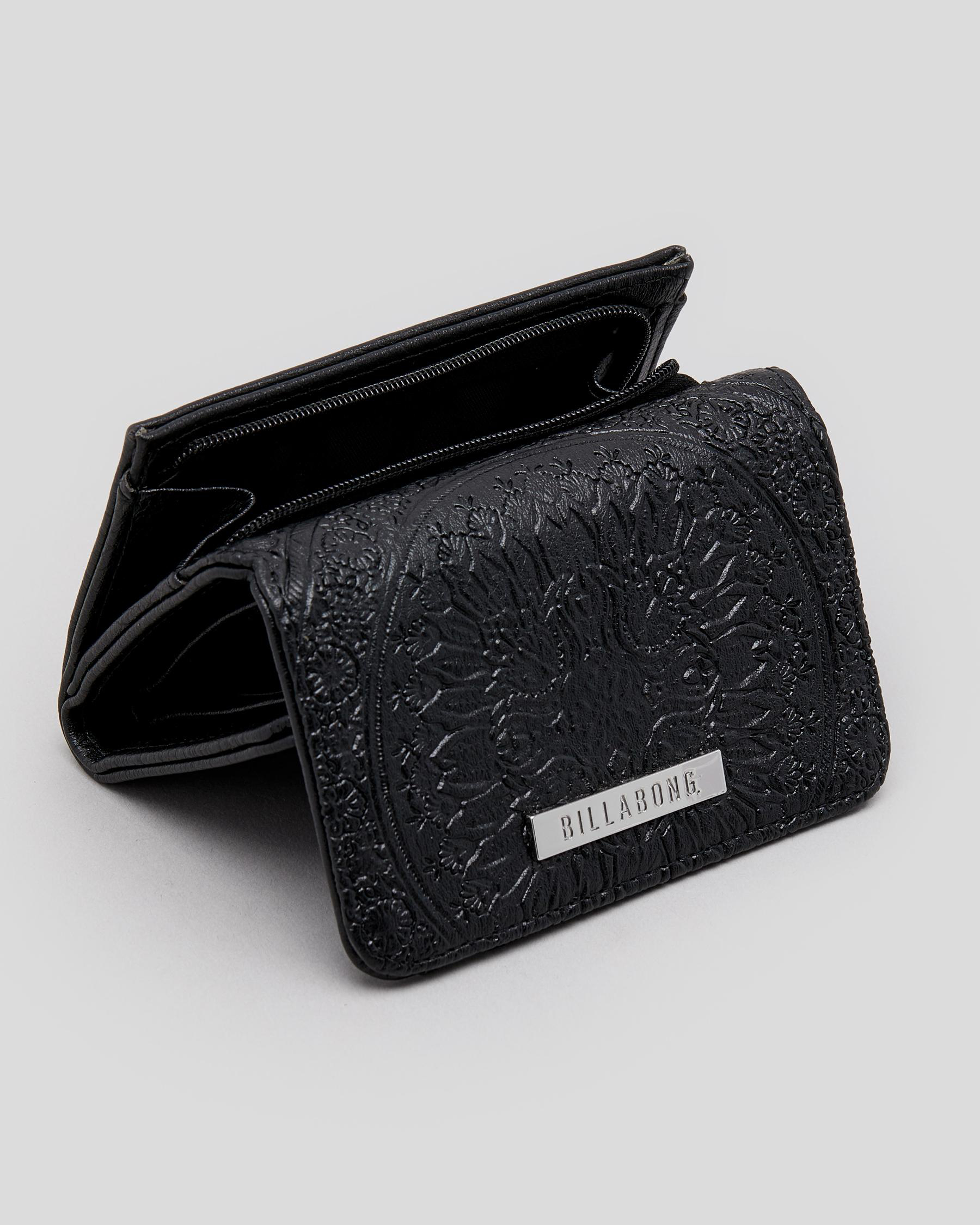 Shop Billabong New Dawn Wallet In Black - Fast Shipping & Easy Returns ...