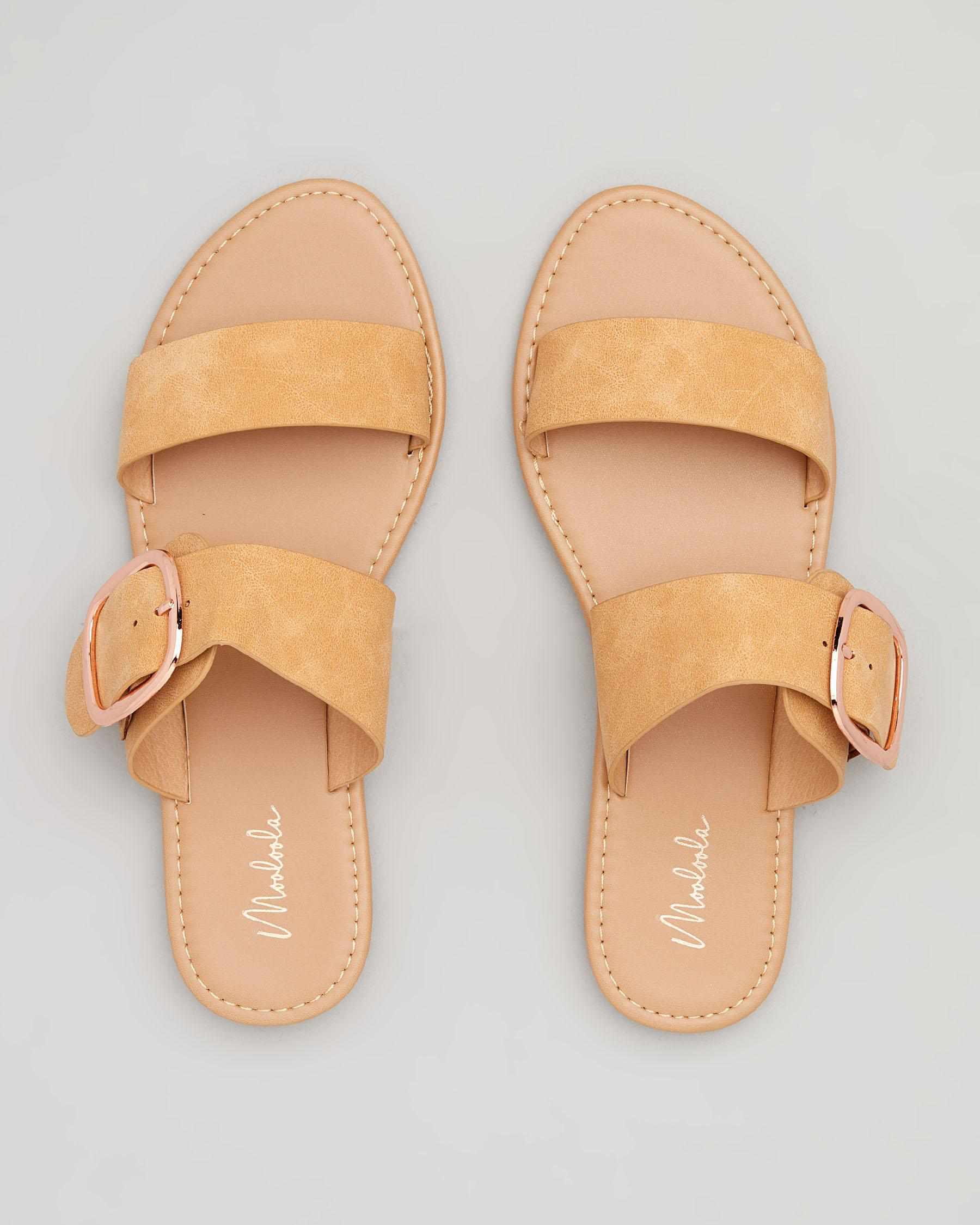 Shop Mooloola Preah Sandals In Tan - Fast Shipping & Easy Returns ...