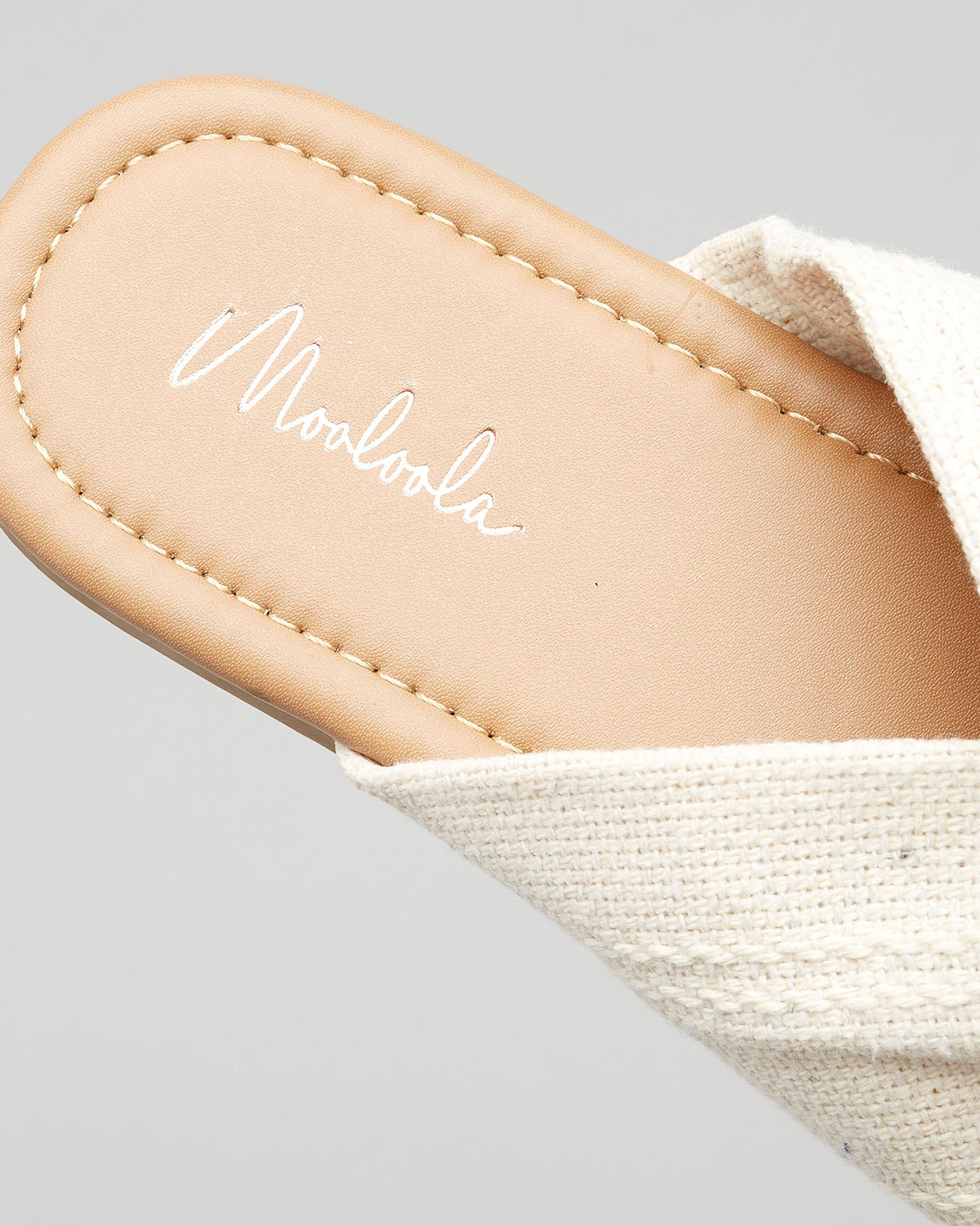 Shop Mooloola Cruise Sandals In Natural - Fast Shipping & Easy Returns ...
