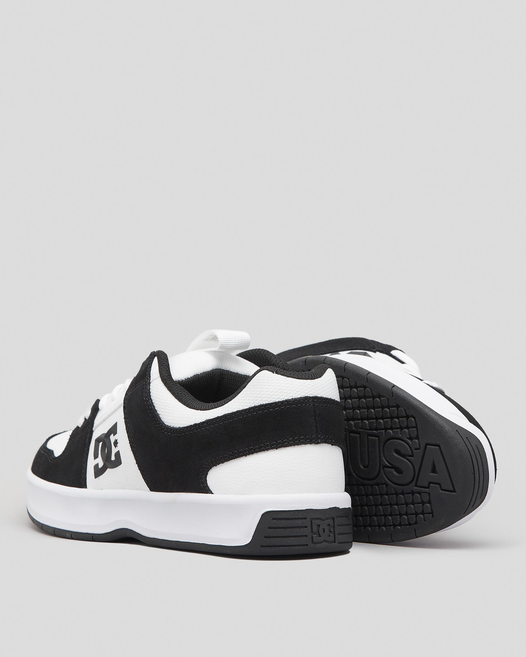Shop DC Shoes Lynx Zero Shoes In White/black - Fast Shipping & Easy ...