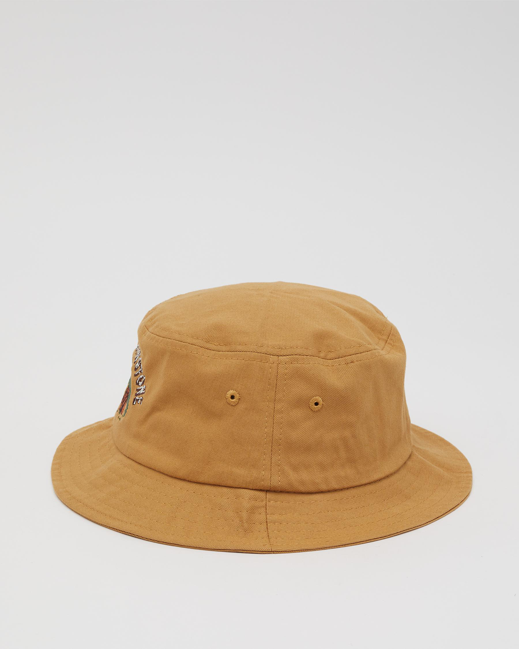 Shop American Needle Camp Yellowstone Bucket Hat In Proline Gold - Fast ...