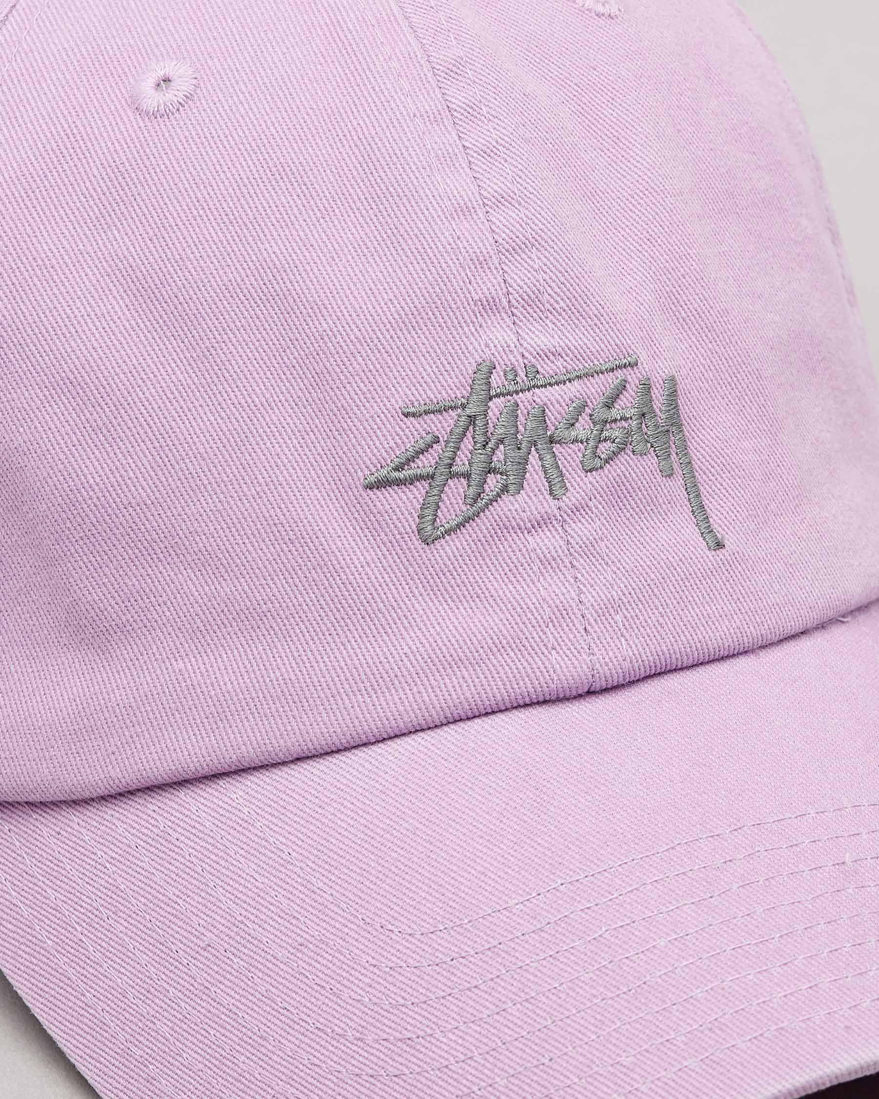 Shop Stussy Stock Low Pro Cap In Lilac - Fast Shipping & Easy Returns ...