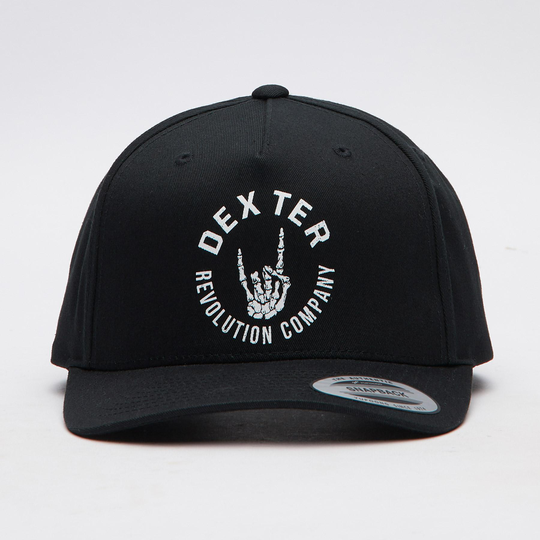Shop Dexter Rock On Snapback Cap In Black - Fast Shipping & Easy ...