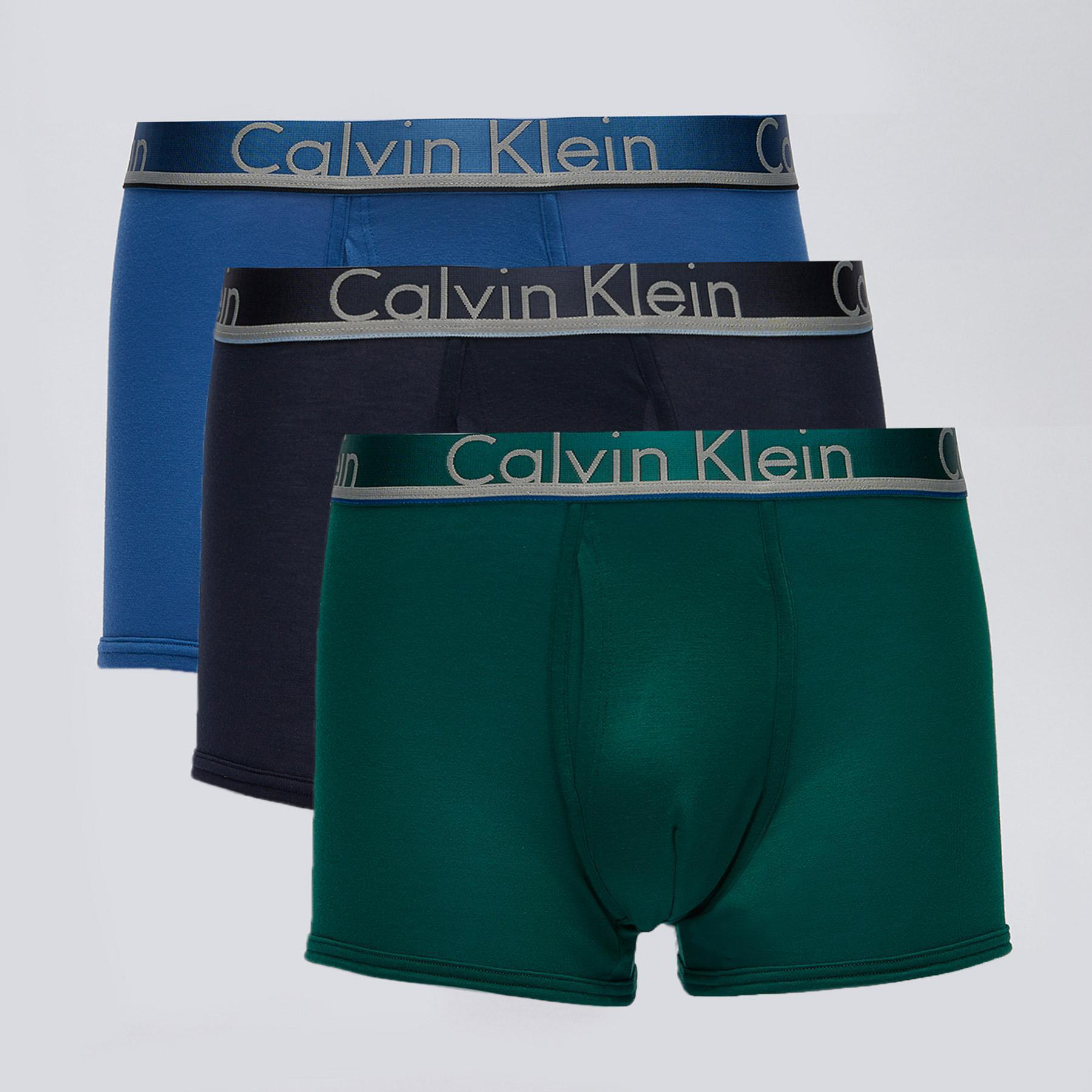 Shop Calvin Klein Micro Low Rise Trunk 3 Pack In Assorted - Fast ...