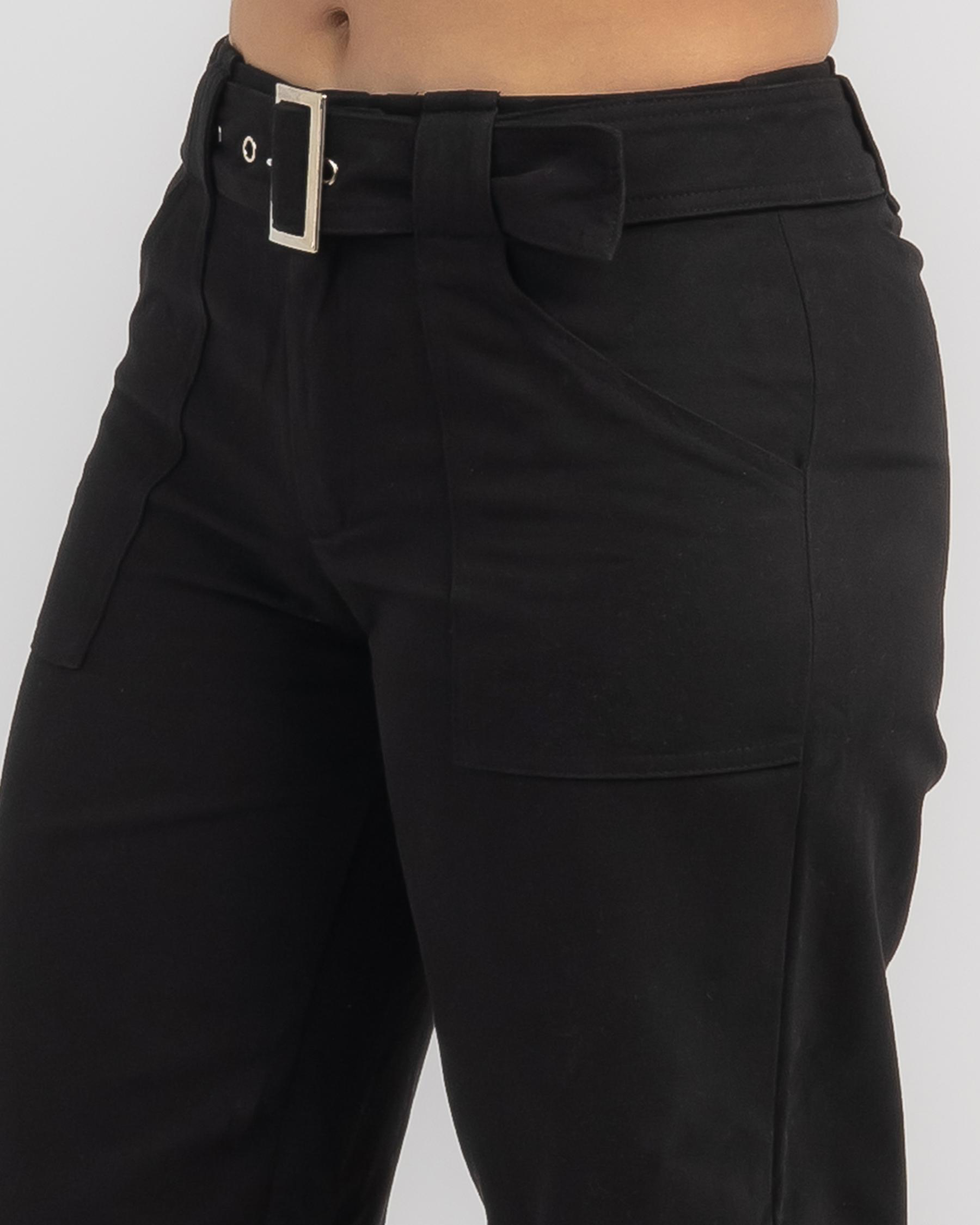 Shop Luvalot Malia Pants In Black - Fast Shipping & Easy Returns - City ...