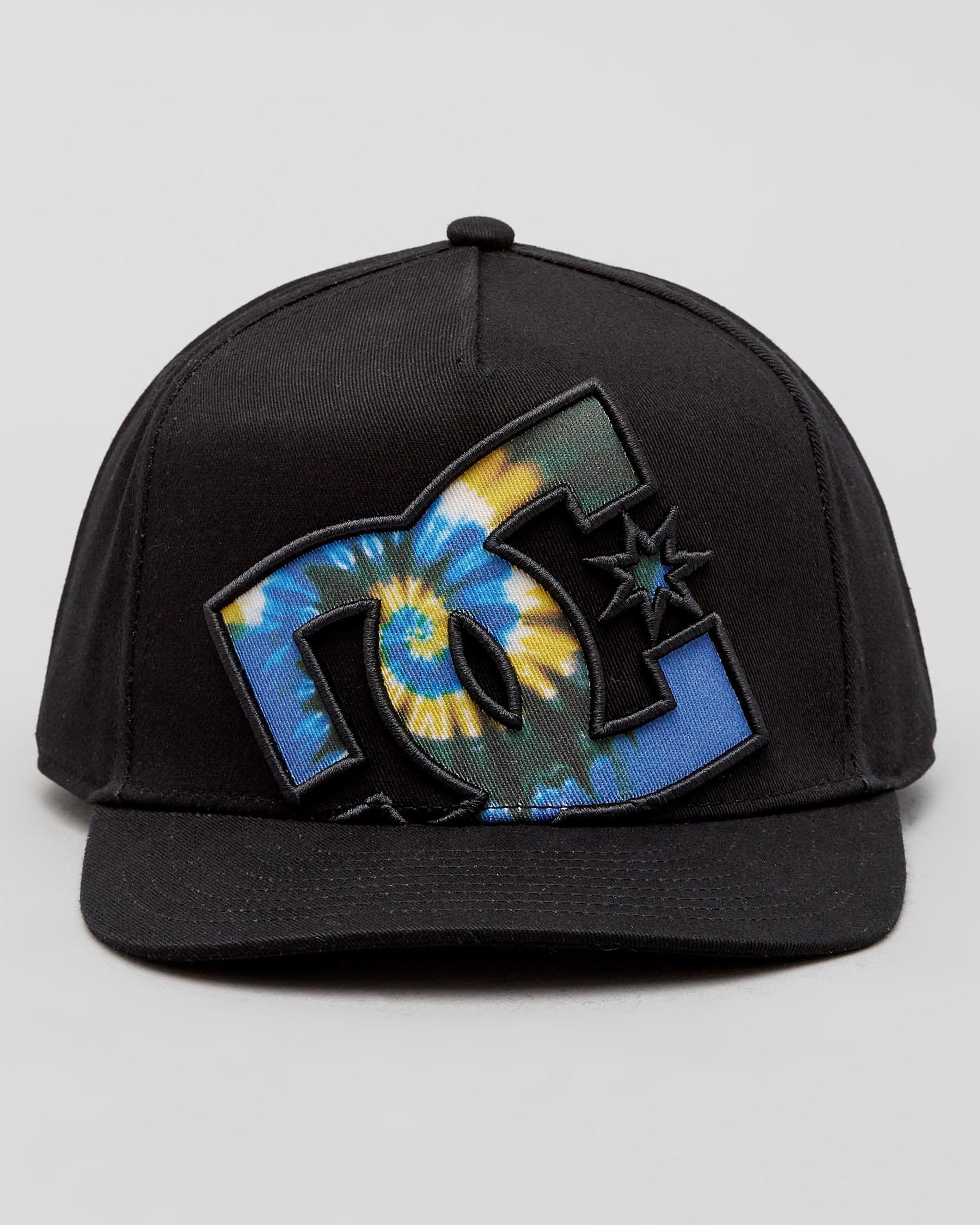 Shop DC Shoes Boys' Heardnotts Snapback Cap In Black - Fast Shipping ...