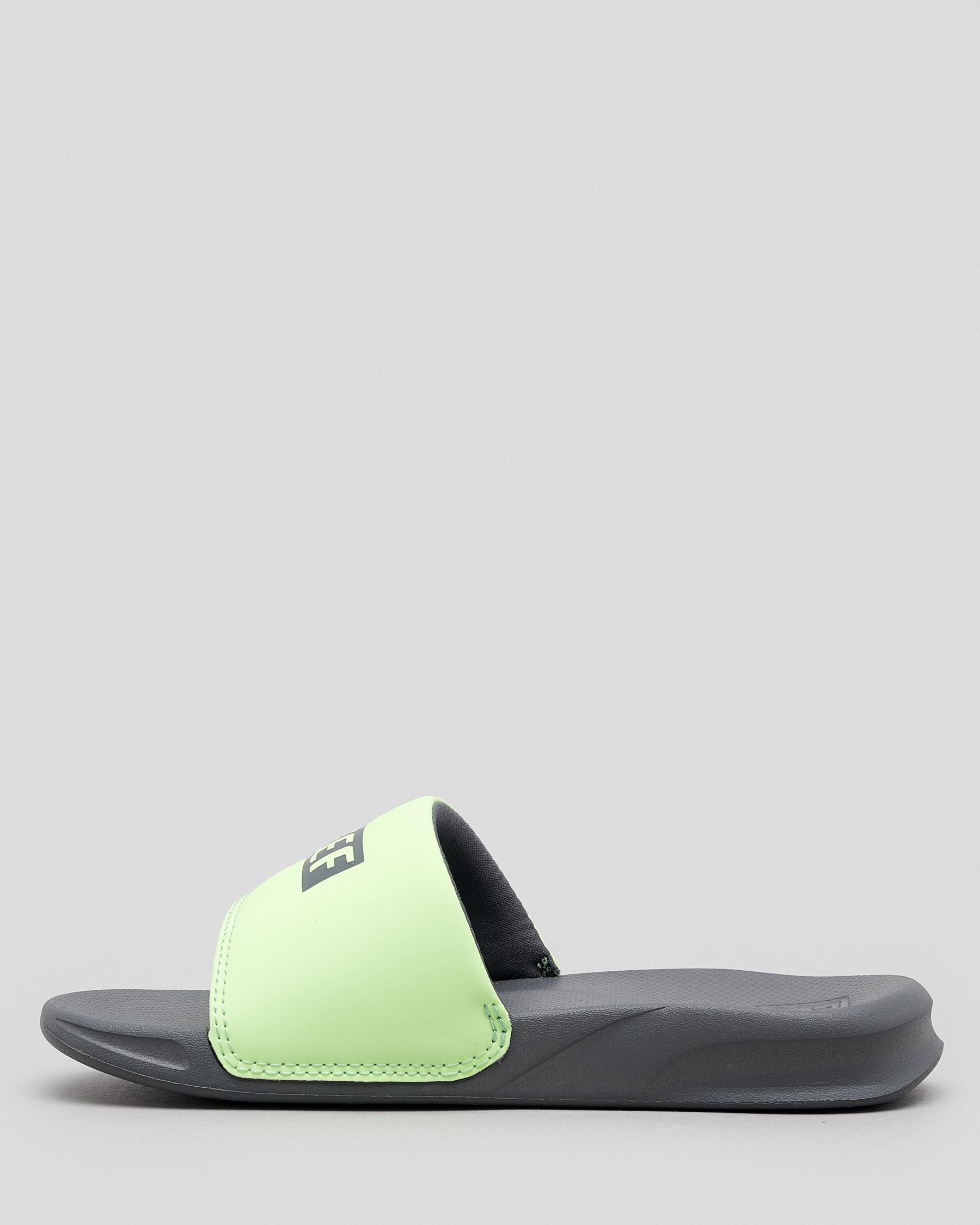 Shop Reef Boys' One Slides In Glow - Fast Shipping & Easy Returns ...