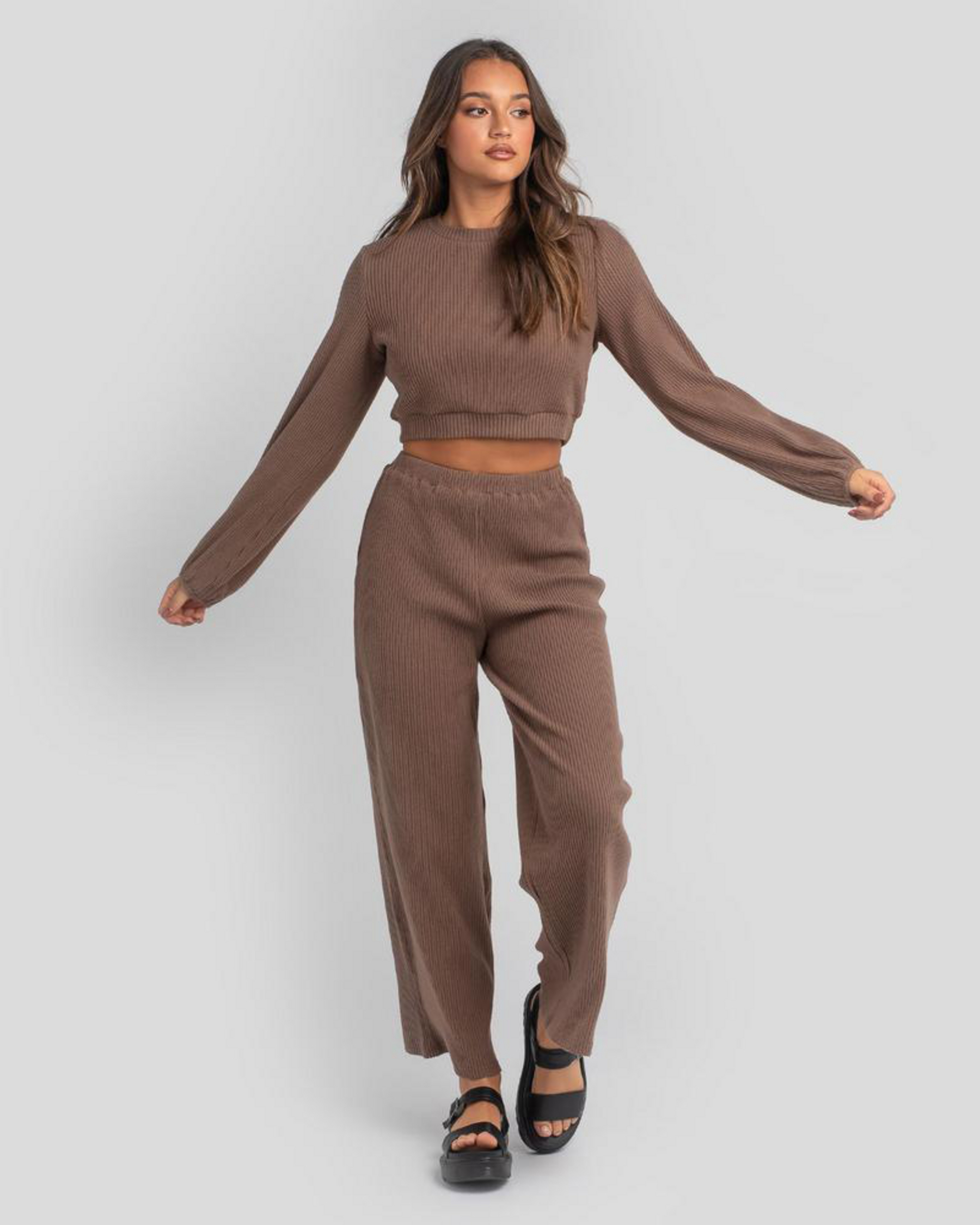 Shop Ava And Ever Beau Top In Chocolate - Fast Shipping & Easy Returns ...