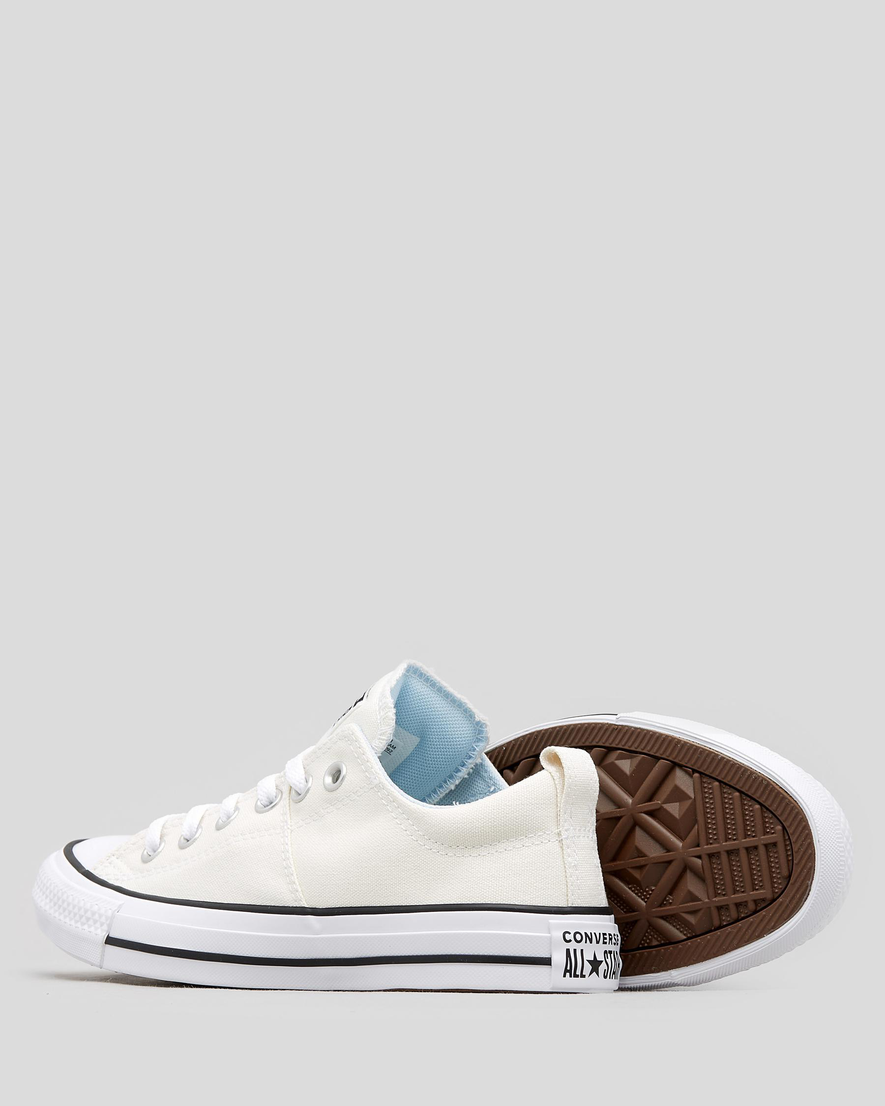 Converse Womens Chuck Taylor All Star Madison Lo Pro Shoes In Egret