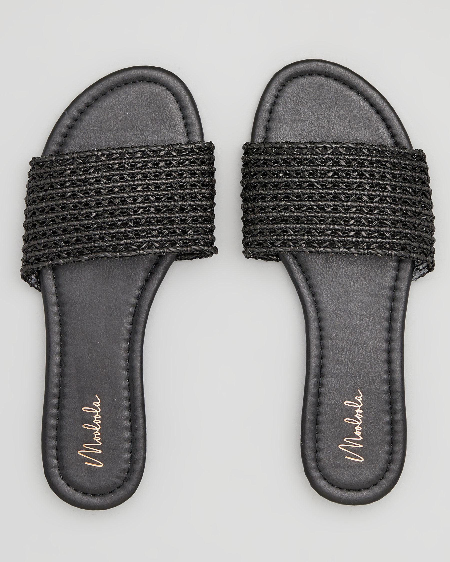 Shop Mooloola Ellis Sandals In Black - Fast Shipping & Easy Returns ...