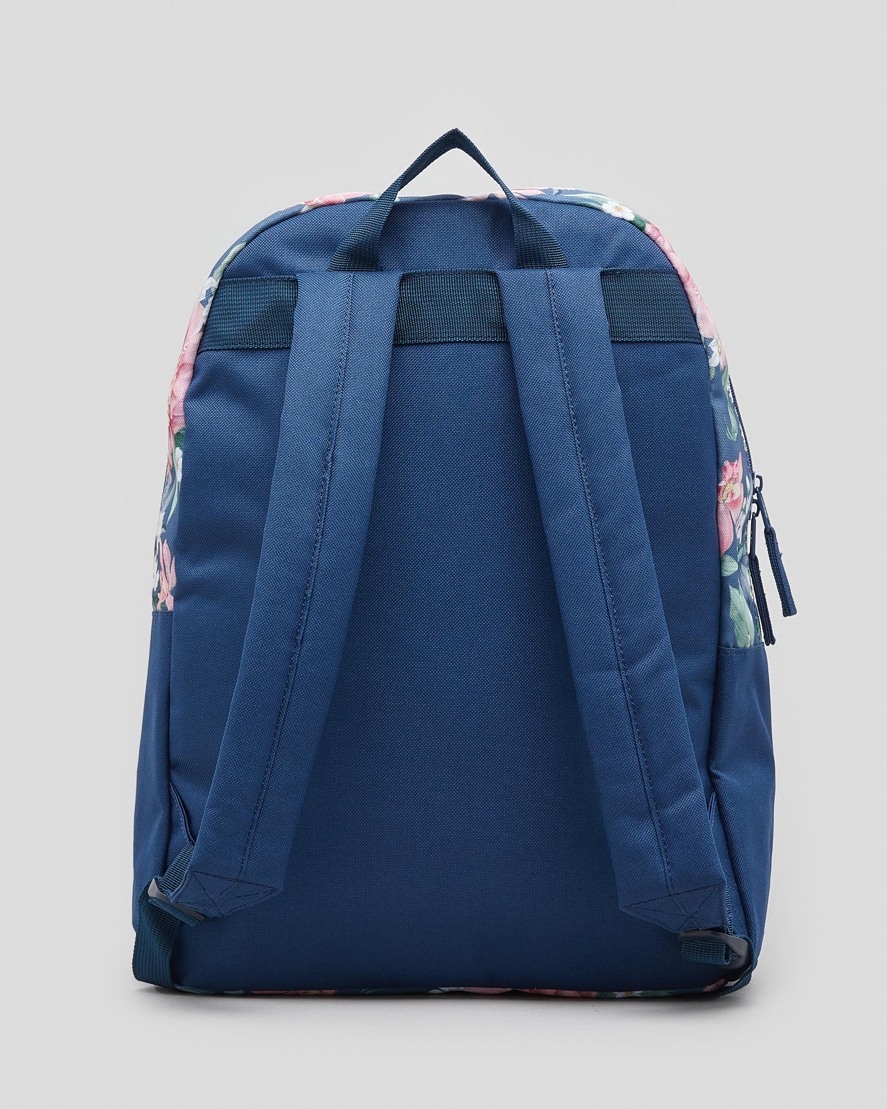 Shop Billabong Luxe Schools Out Backpack In Blue - Fast Shipping & Easy ...