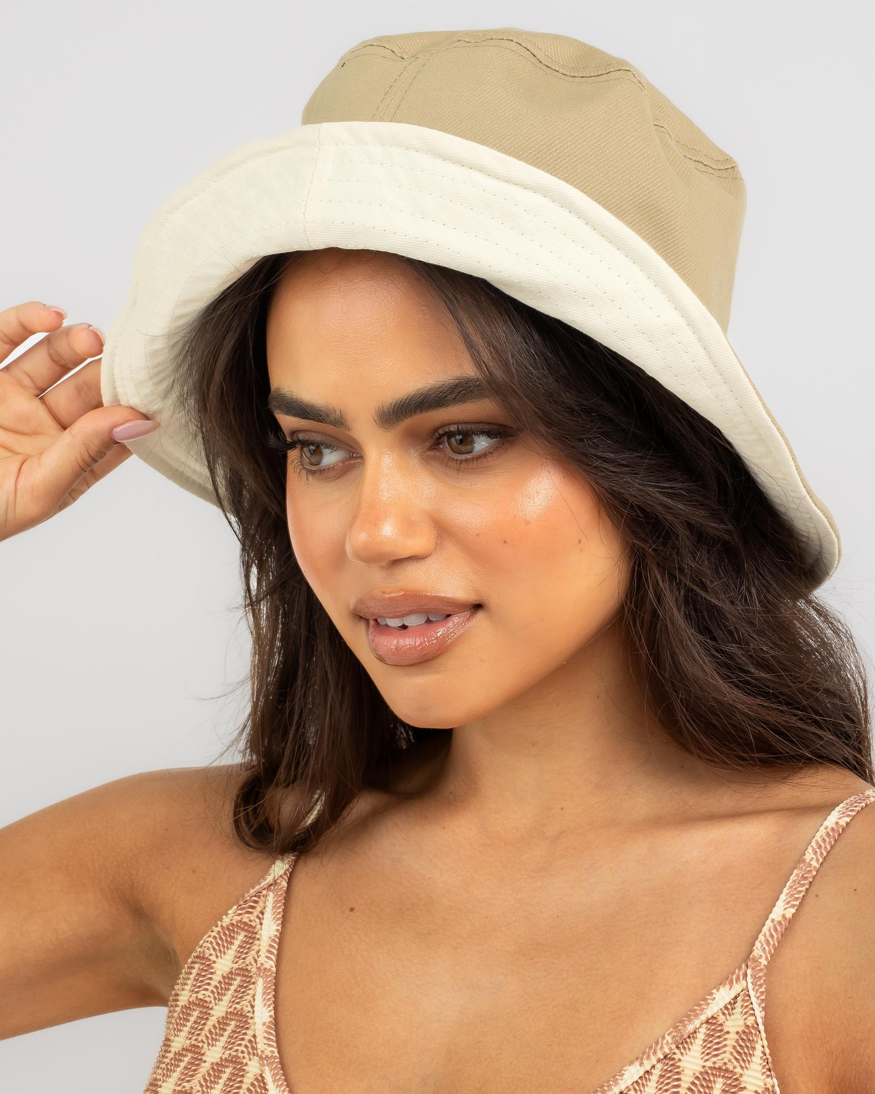 Mooloola VEGA BUCKET HAT In Taupe - Fast Shipping & Easy Returns - City ...