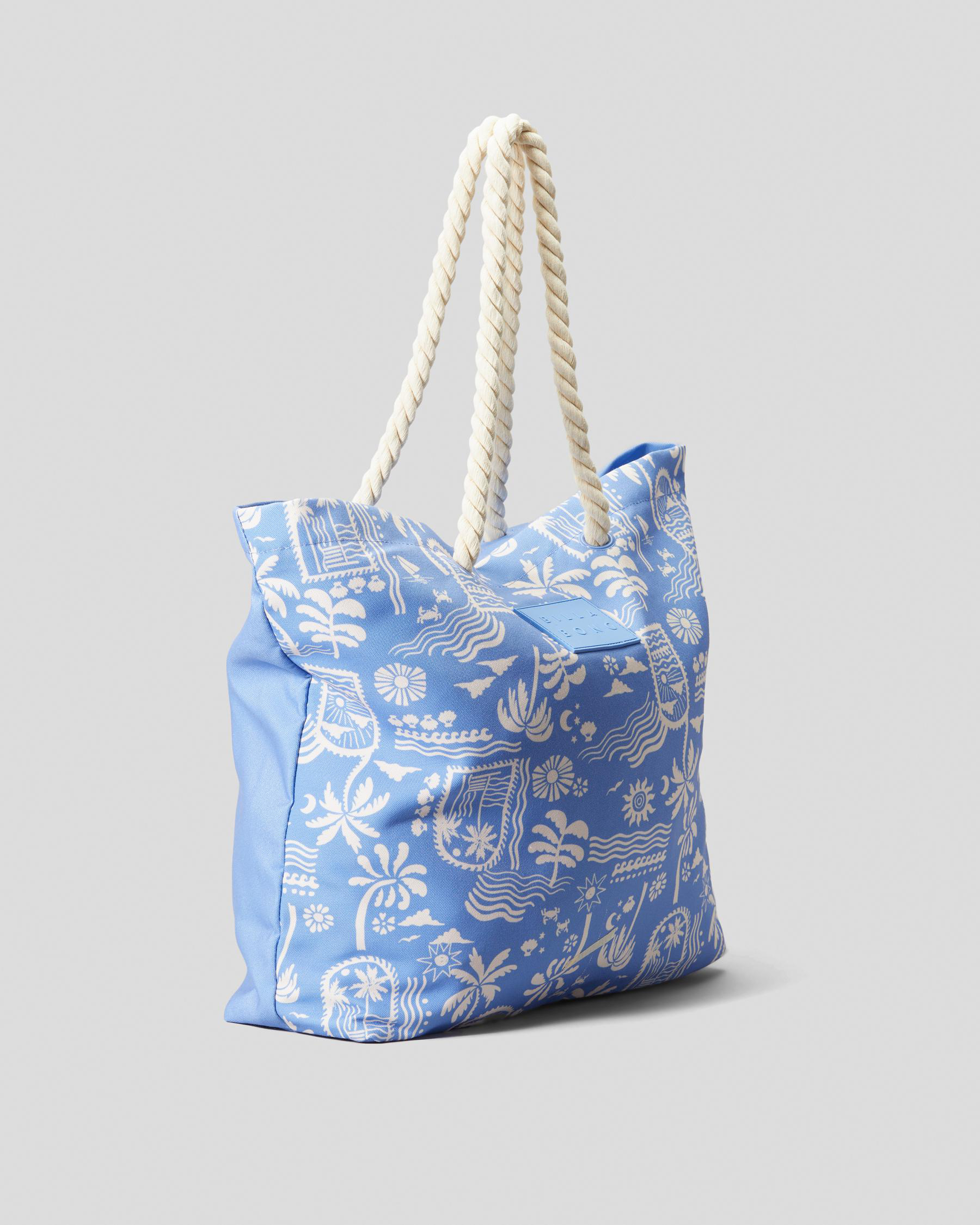 Shop Billabong Island Sun II Beach Bag In Blue - Fast Shipping & Easy ...